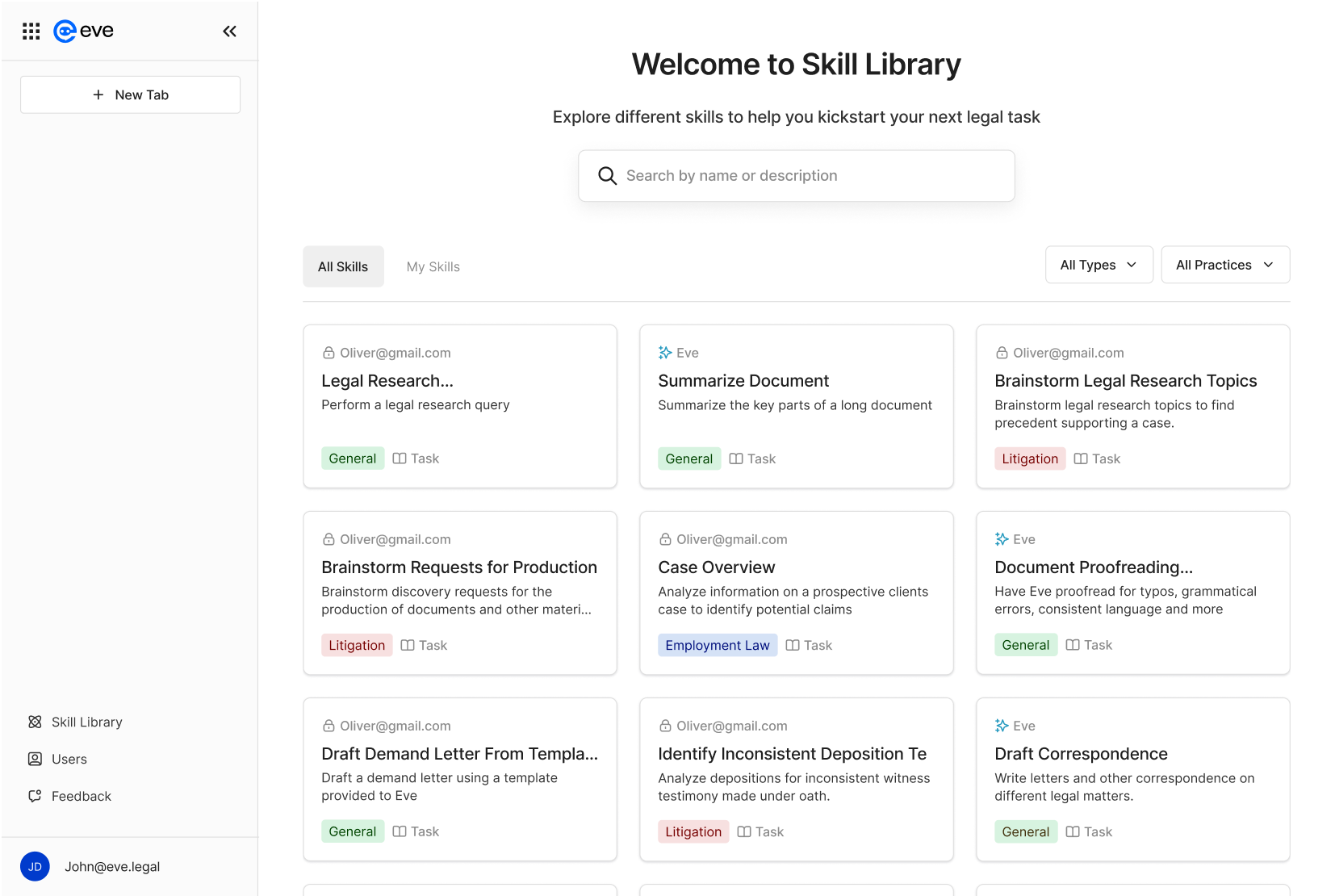 Eve | Personalized Legal AI Case Assistant