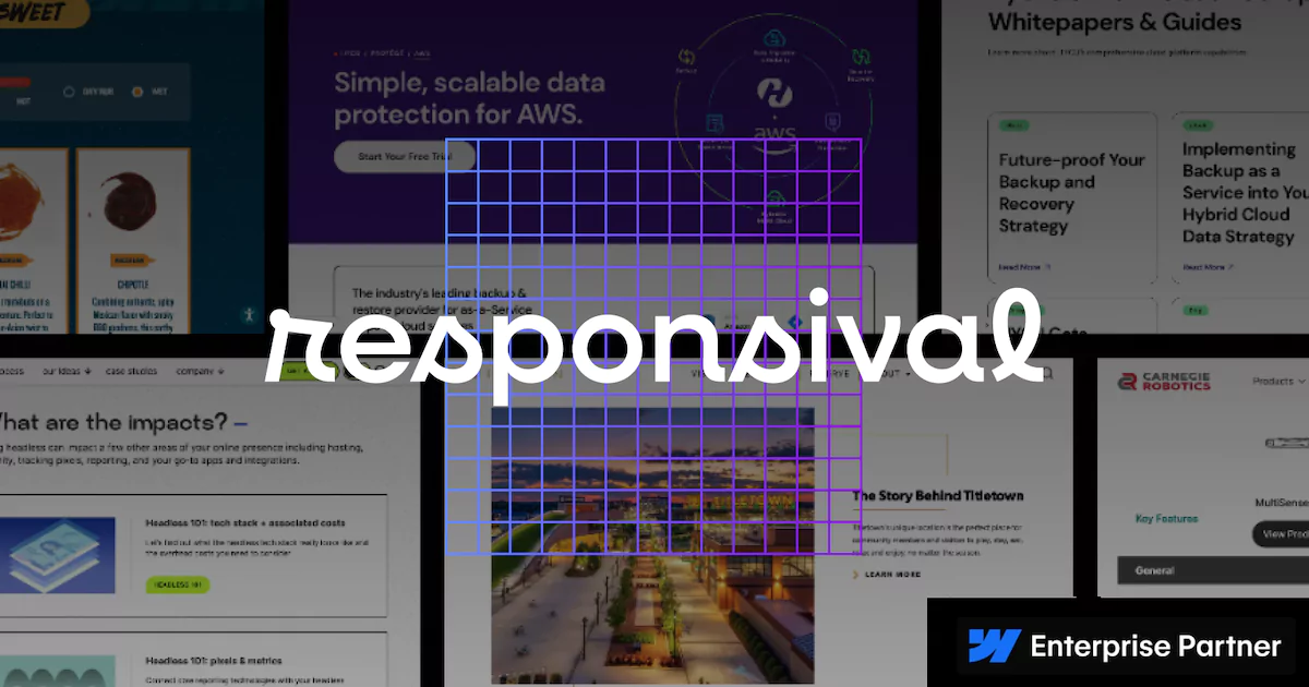 Responsival | Enterprise Webflow Development + Design Solutions