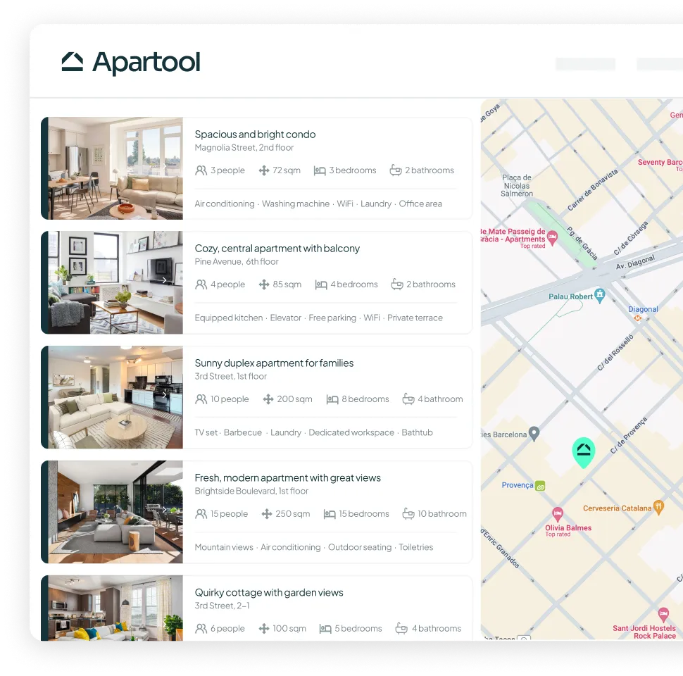 Serviced apartments and temporary housing: rentals for workers | Apartool