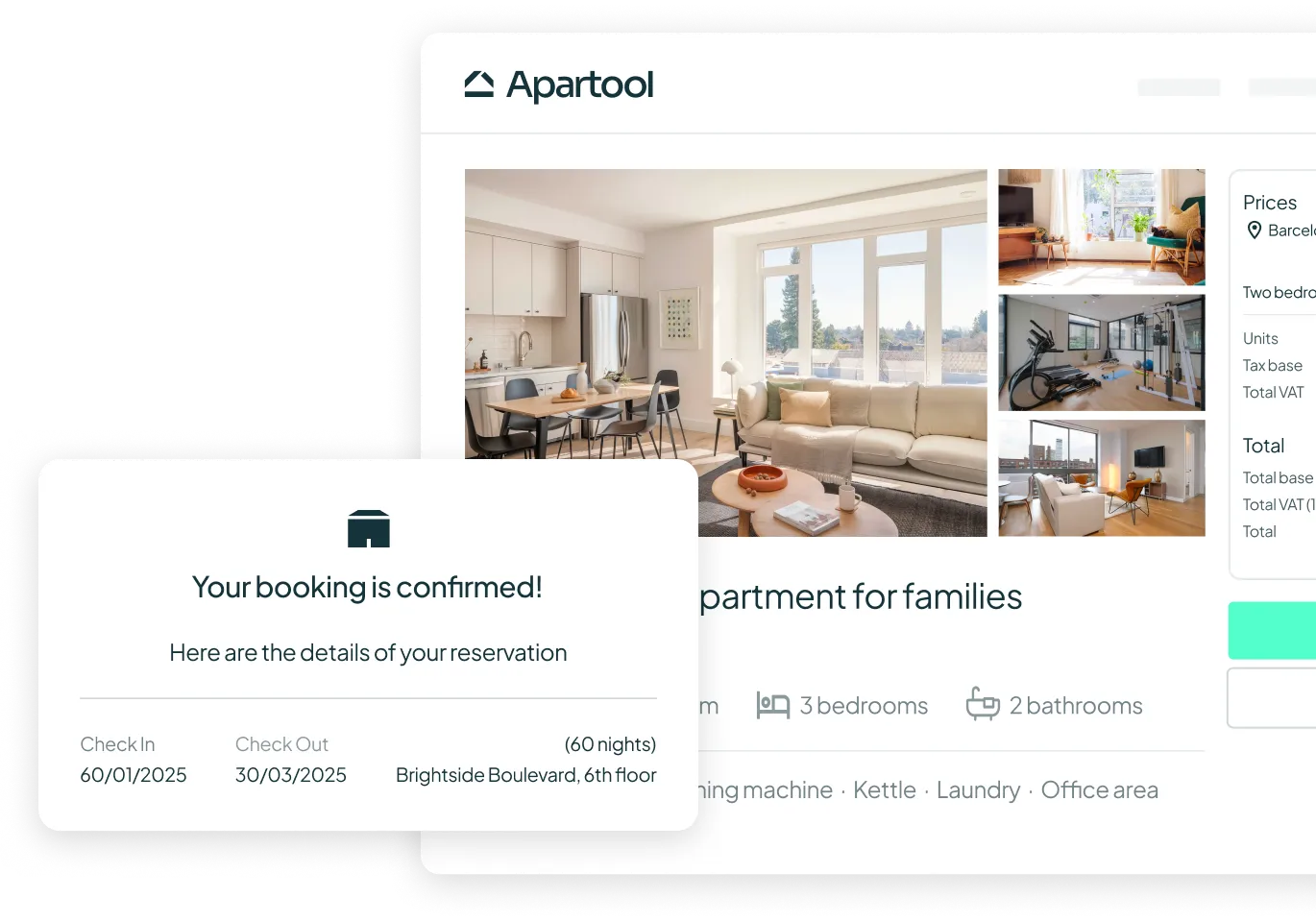 Serviced apartments and temporary housing: rentals for workers | Apartool
