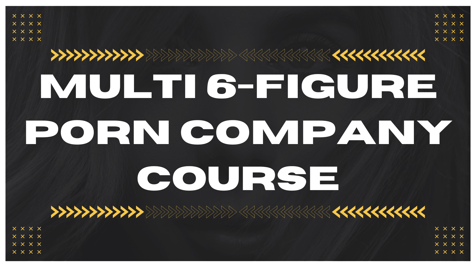 Multi 6 Figure Porn Company Course