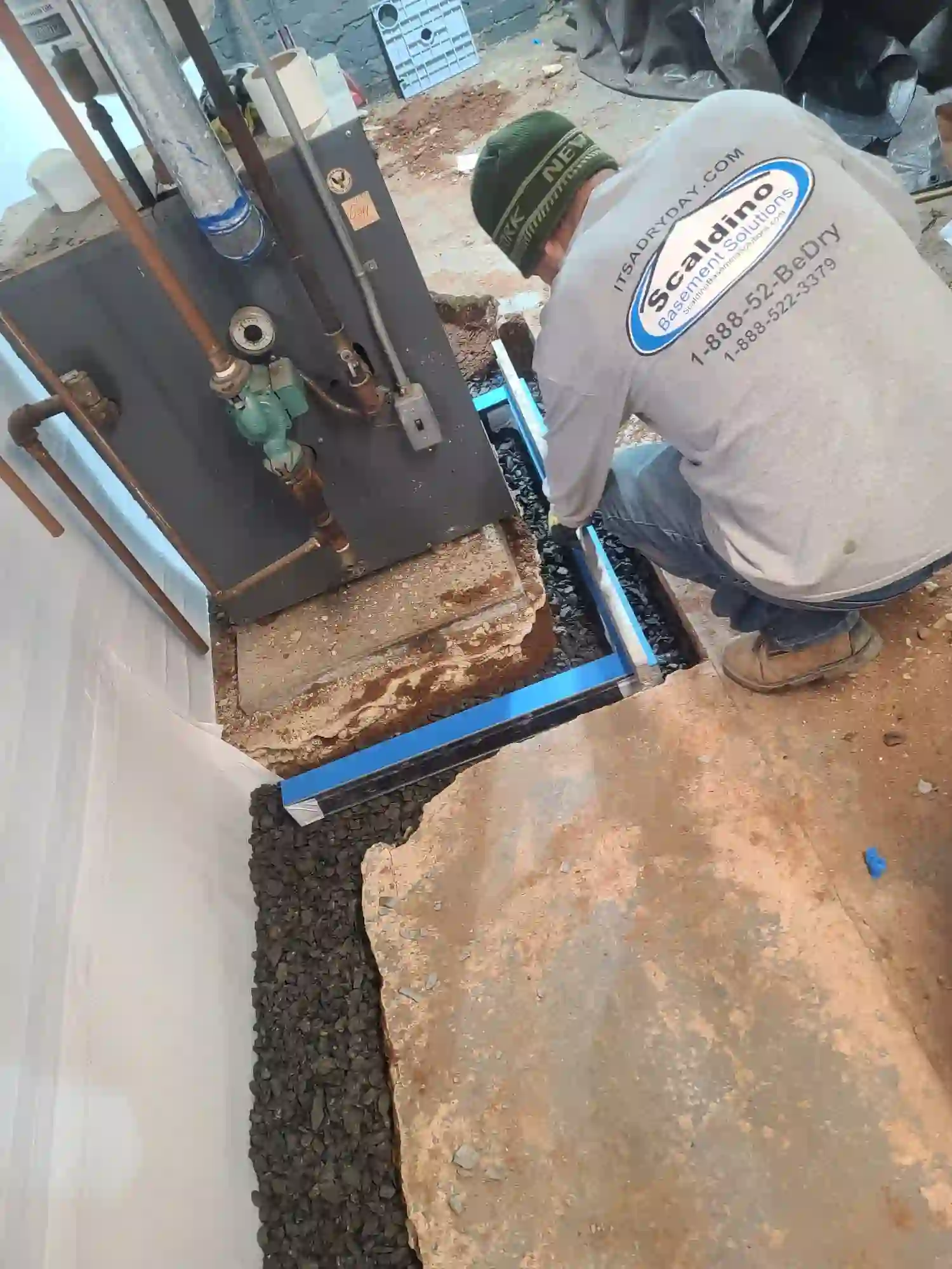 New Jersey: Expert Drainage System Installation - Scaldino Basement ...
