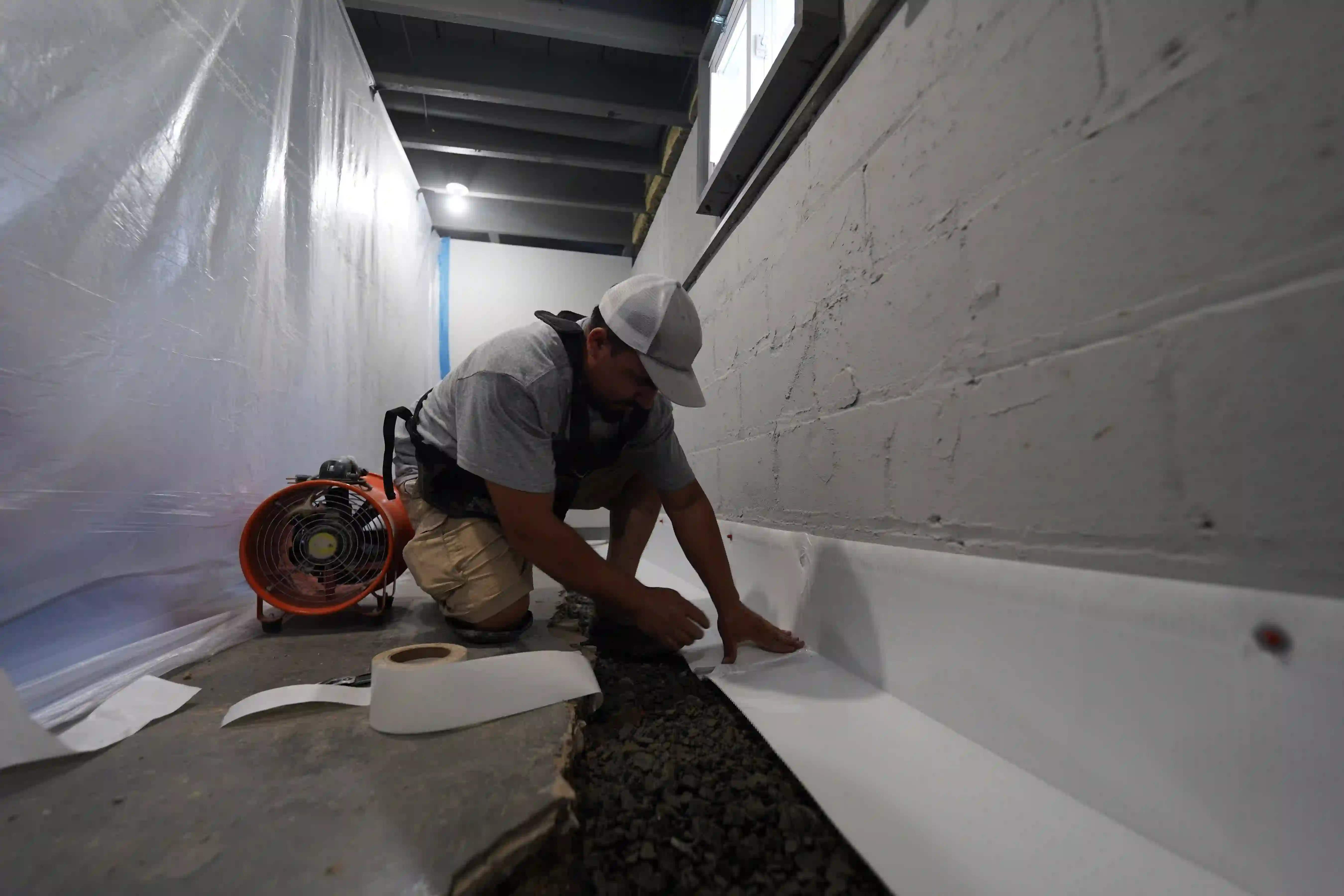 Basement Drainage System in NJ - Scaldino Basement Solutions