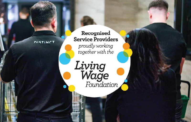 A Living Wage Recognised Provider Since 2021 — Distinct Group