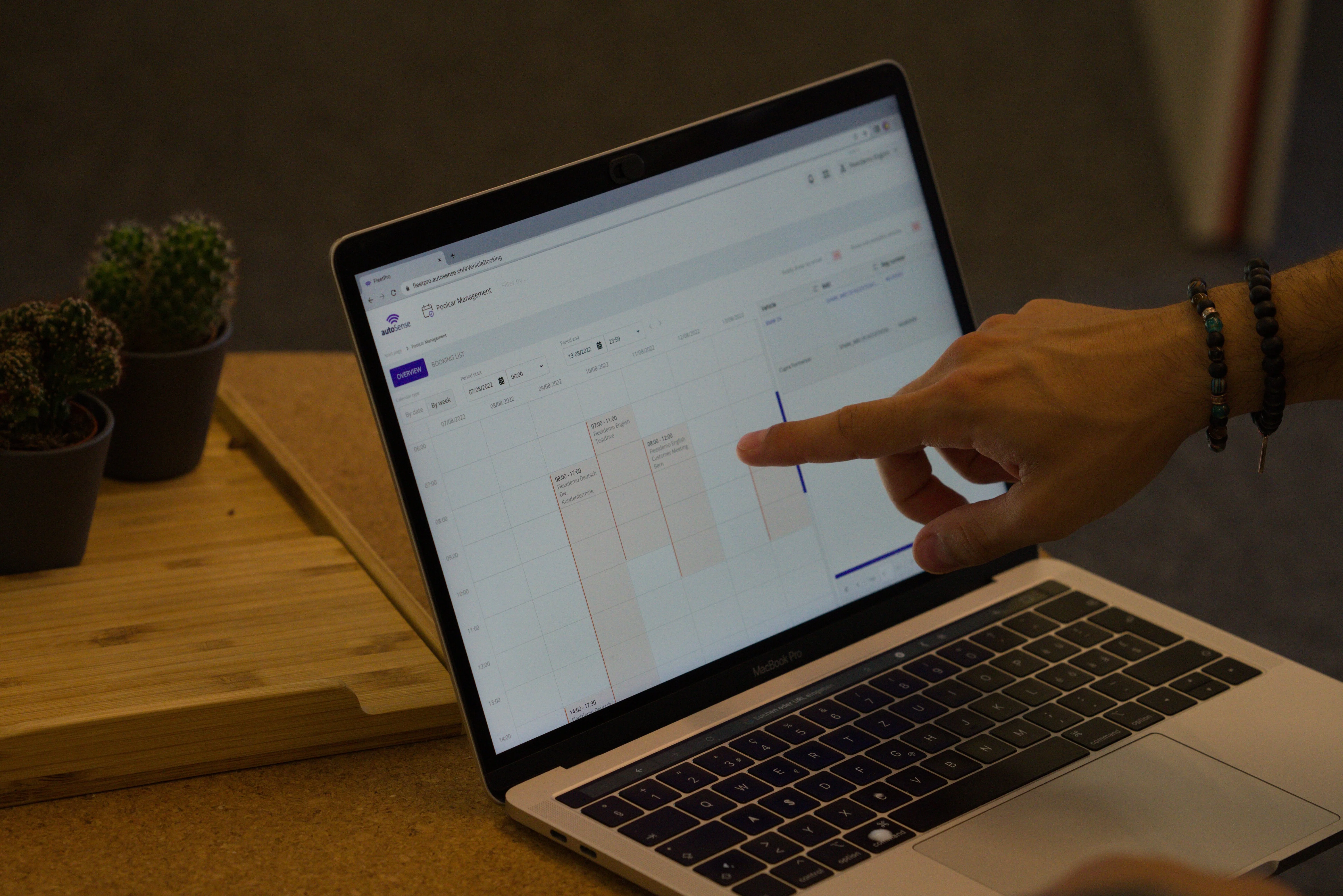 autoSense – Poolcar management