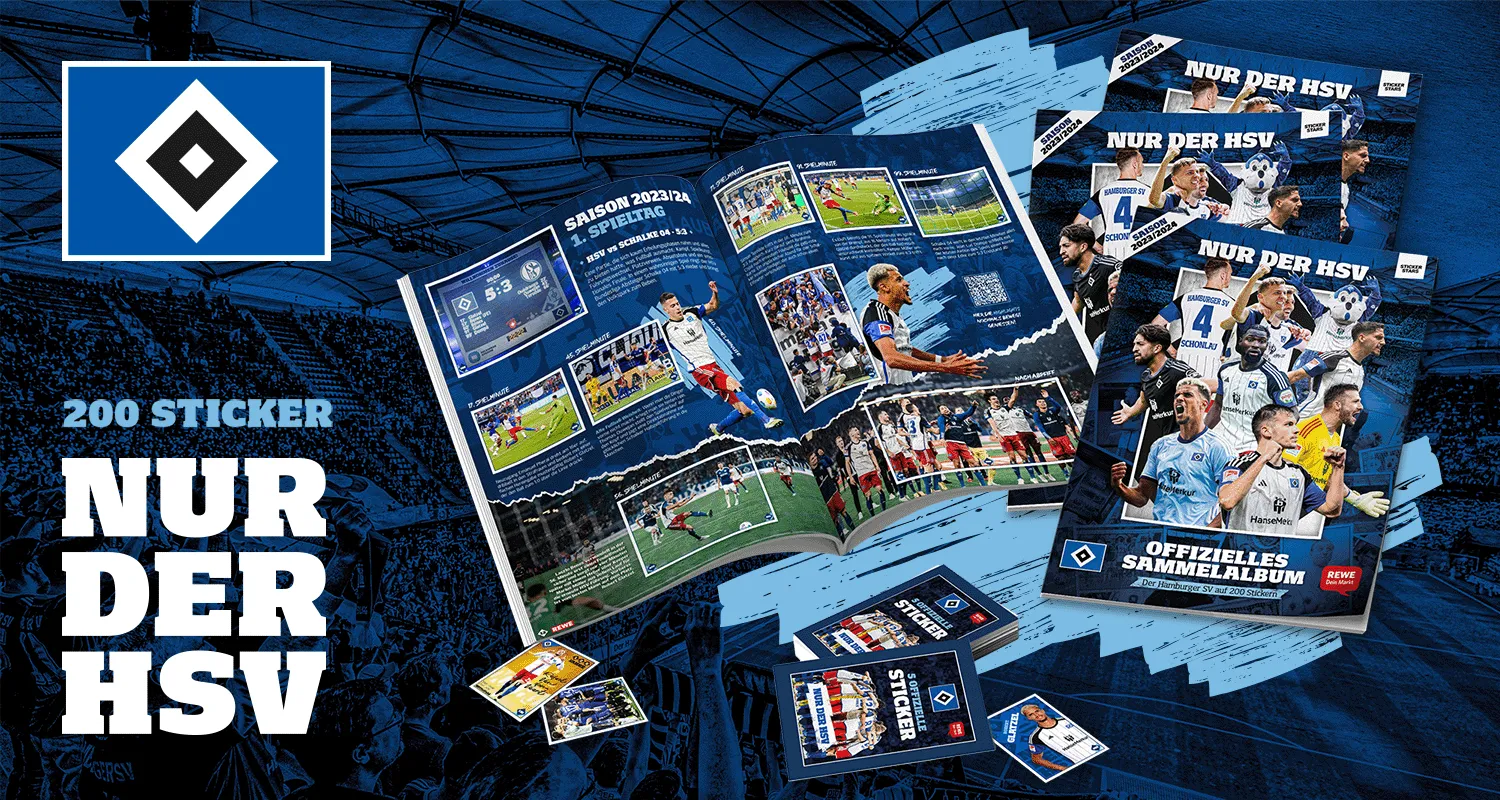Das offizielle HSV-Sammelalbum | STICKERSTARS