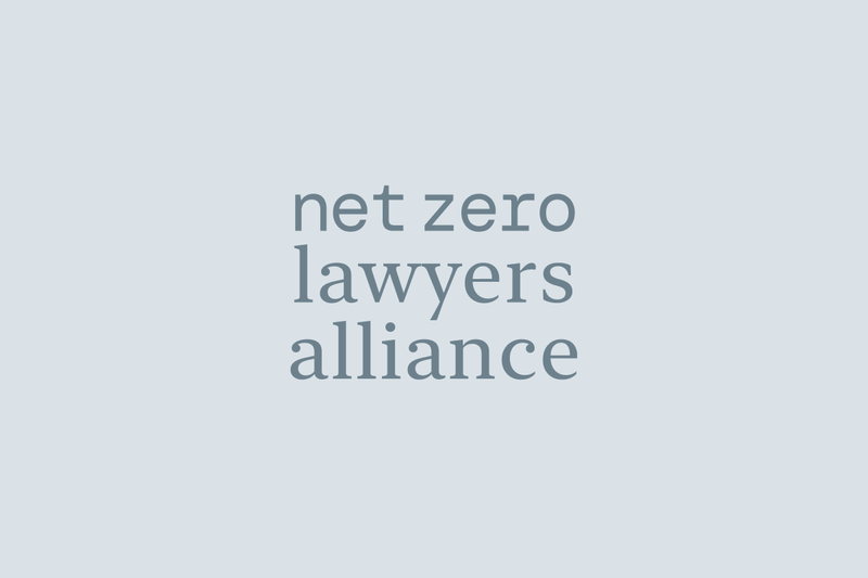 Net Zero Lawyers Alliance: Accelerating the transition to net zero