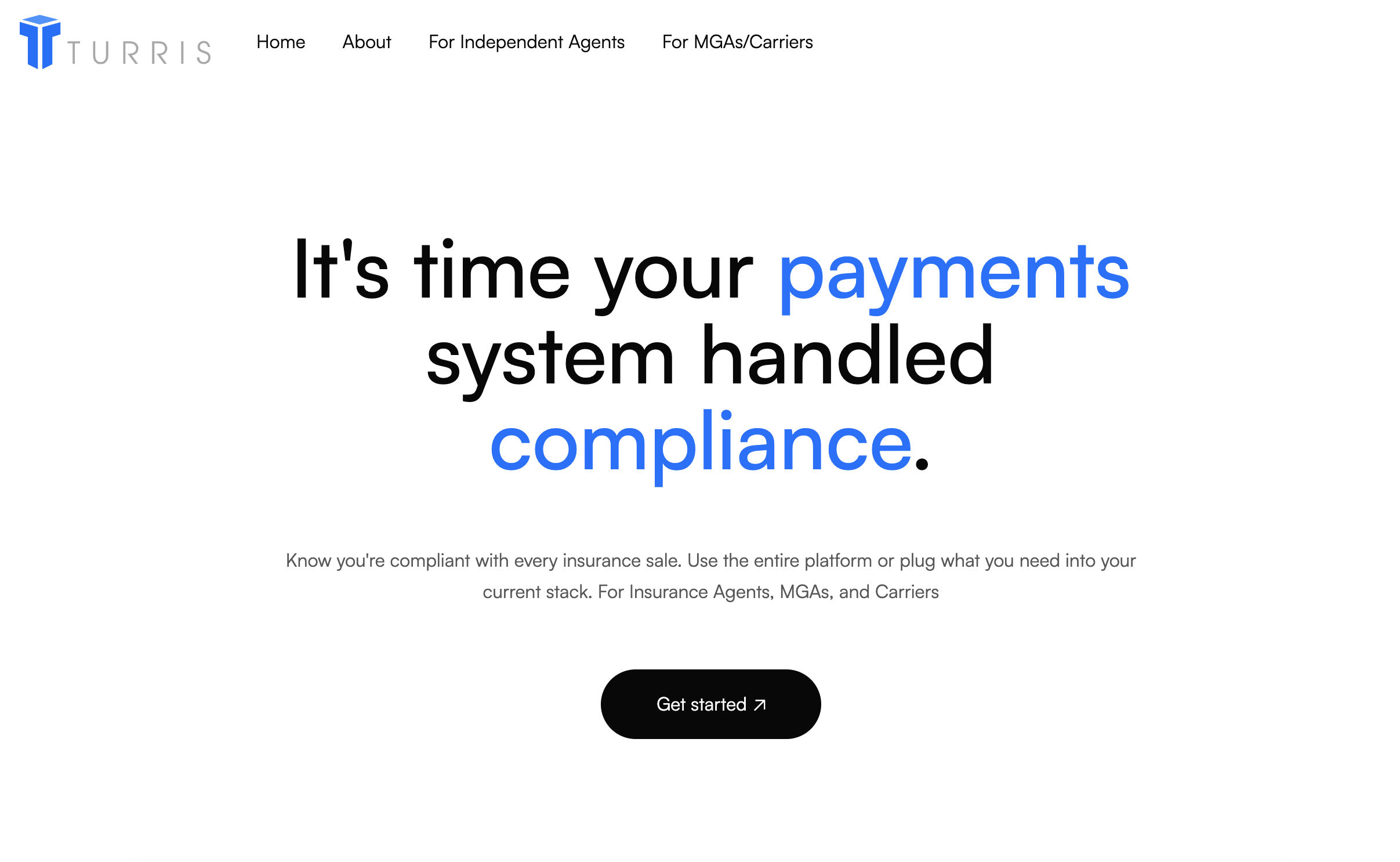 Home - Turris - Payments and Compliance for the Insurance Industry