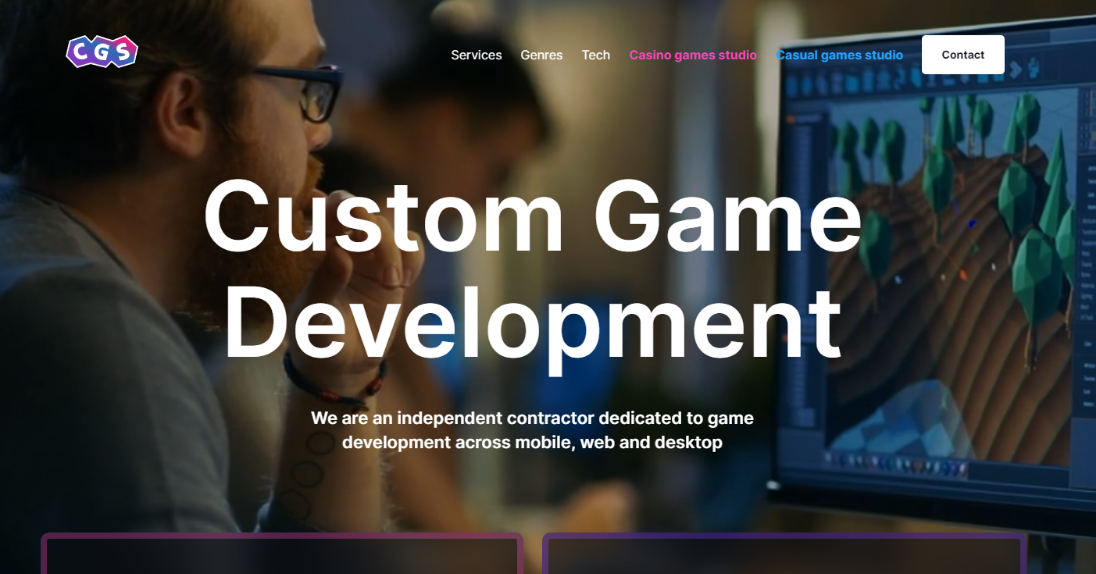 Go for product - CGS - Custom games studio