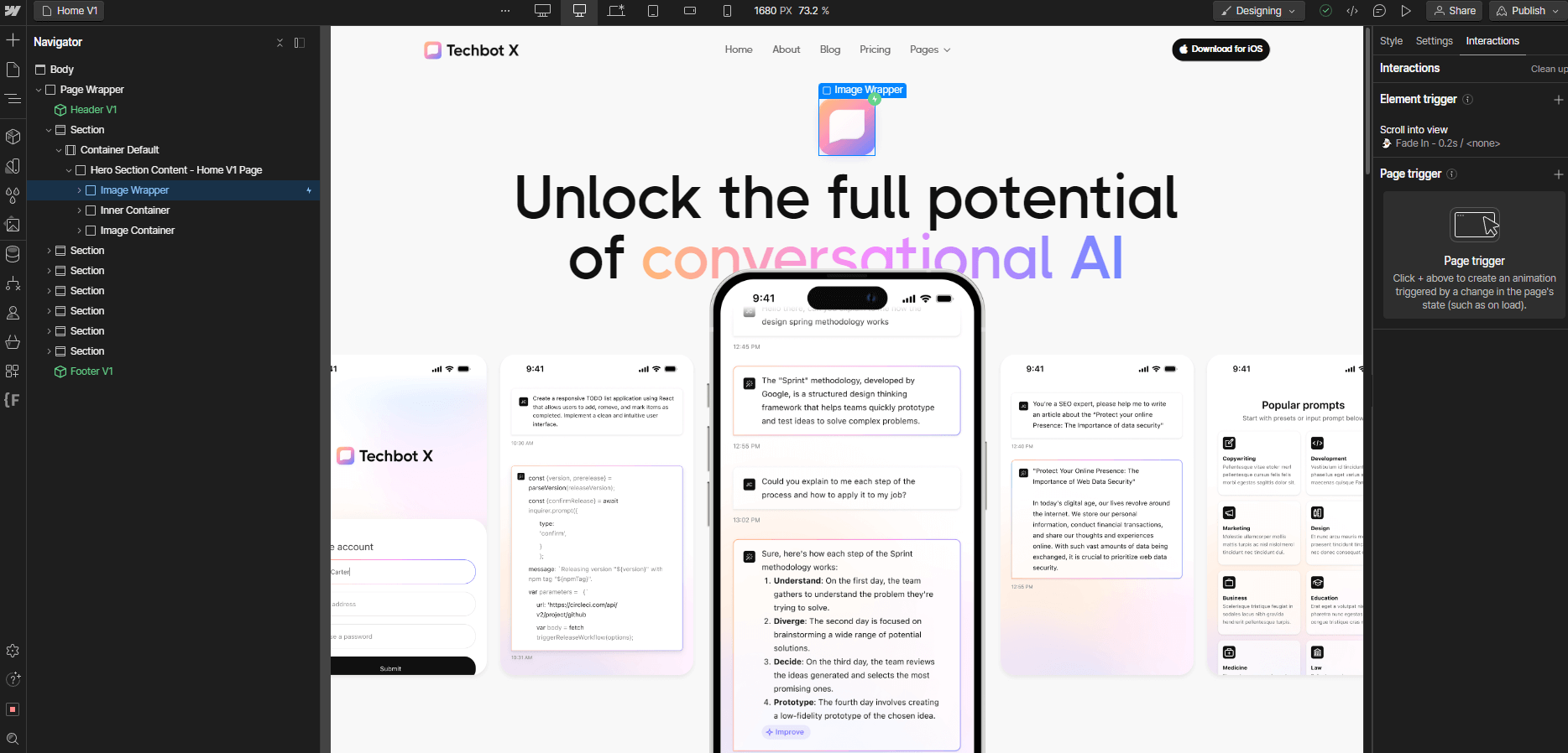 Start Here - Techbot X - Webflow Ecommerce website template