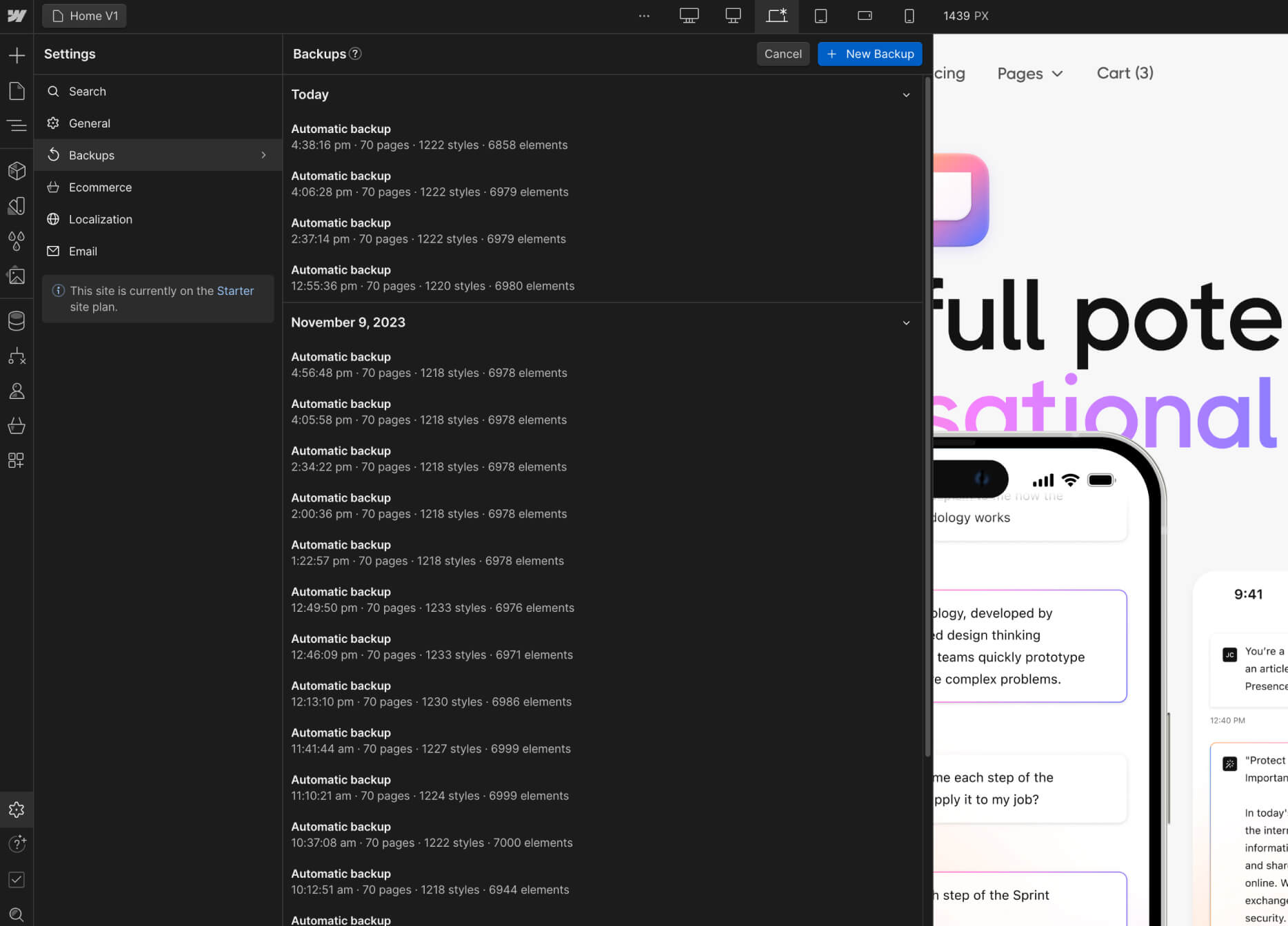 Start Here - Techbot X - Webflow Ecommerce website template