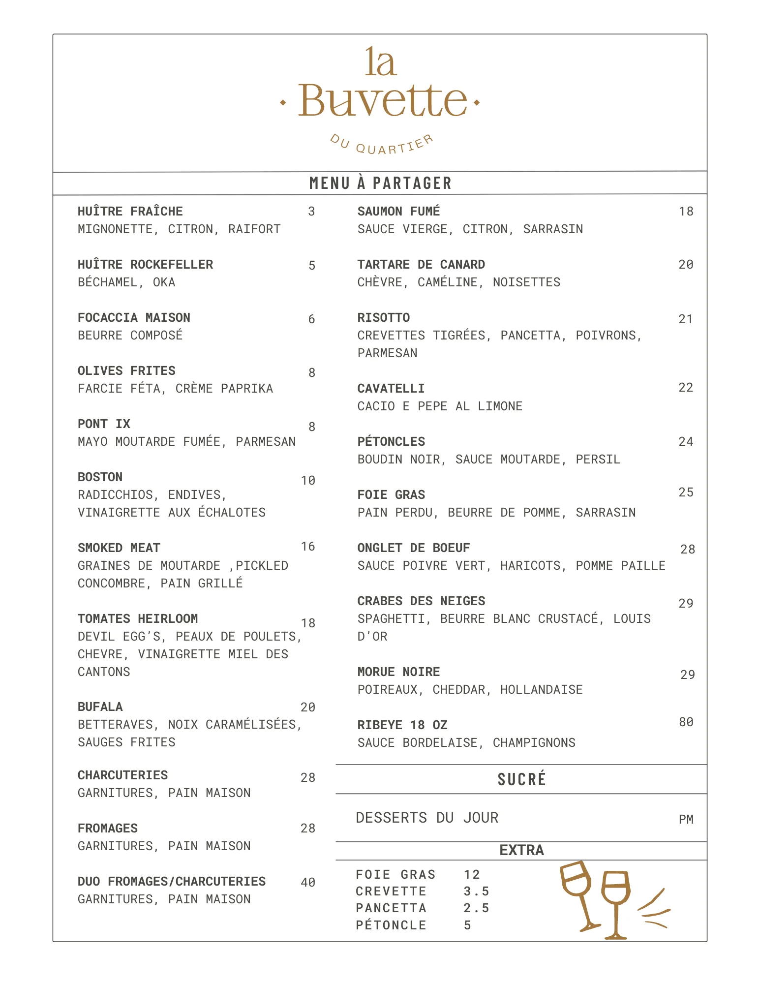 Buvette Du Quartier - Bar à Vin et Bistro à Brossard