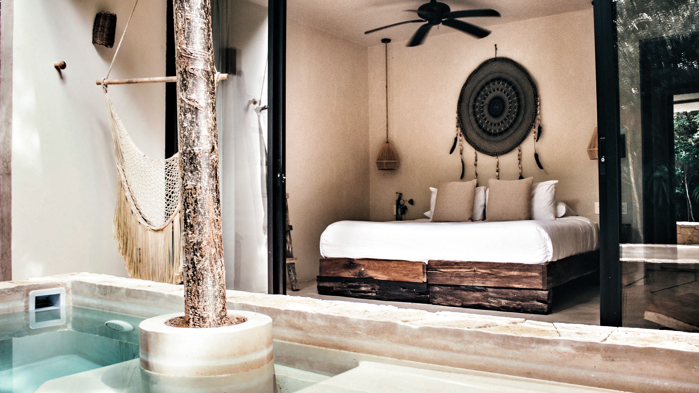 Una Vida Tulum | Tropical King + Private Garden & Plunge Pool