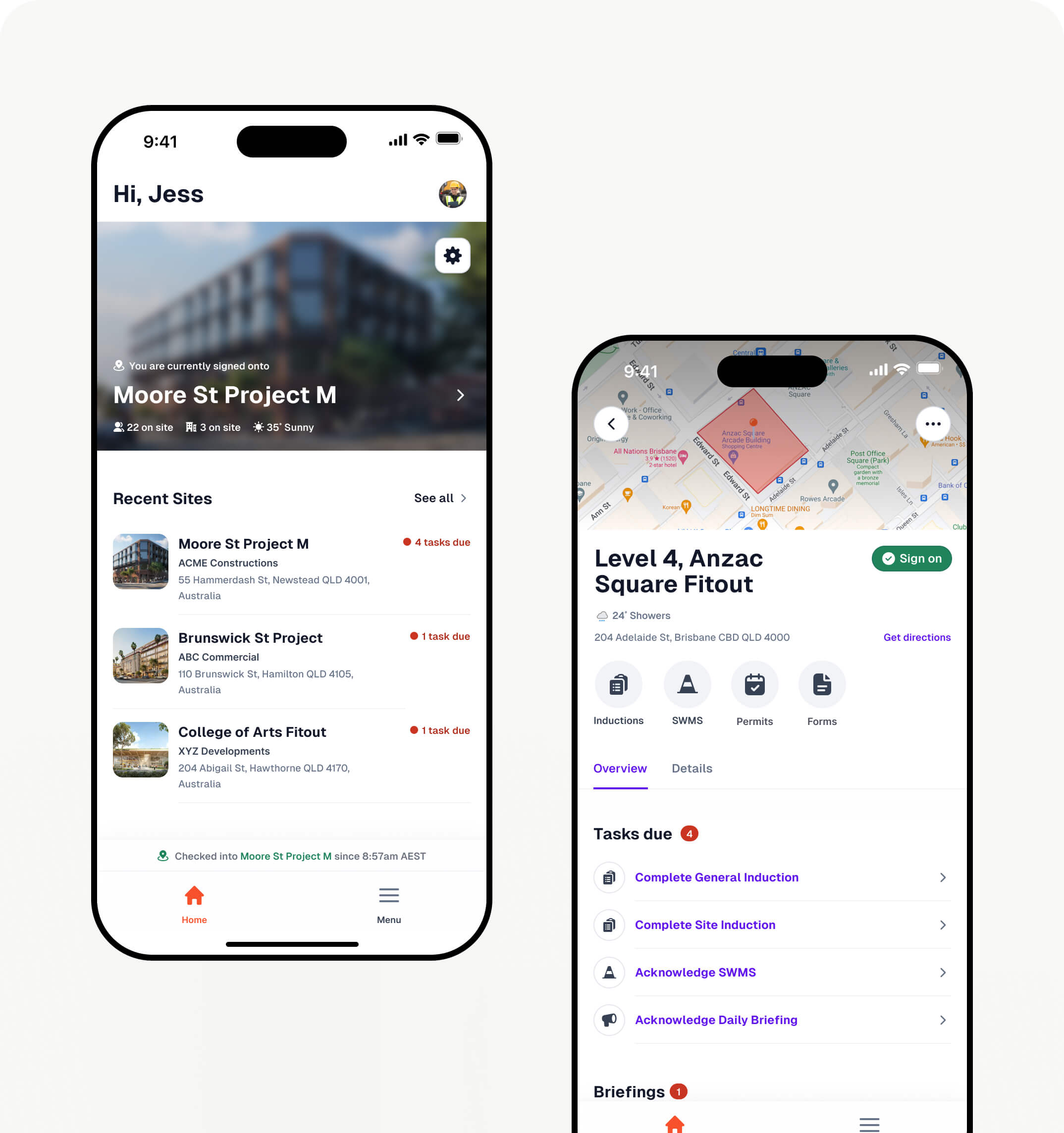 Learn about the SignOnSite Platform | Construction Safety Software