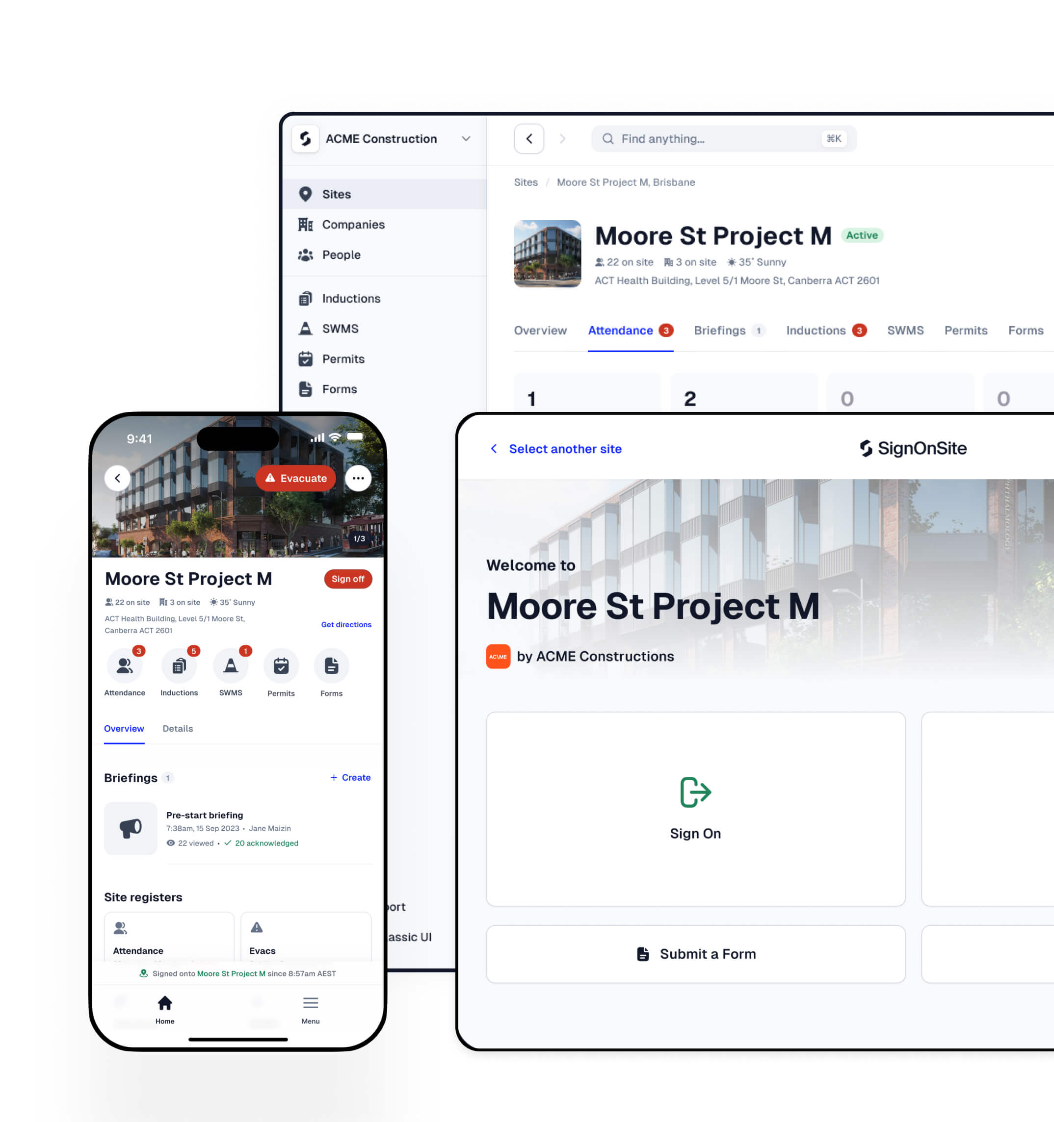 Why Choose SignOnSite | Construction Safety Software