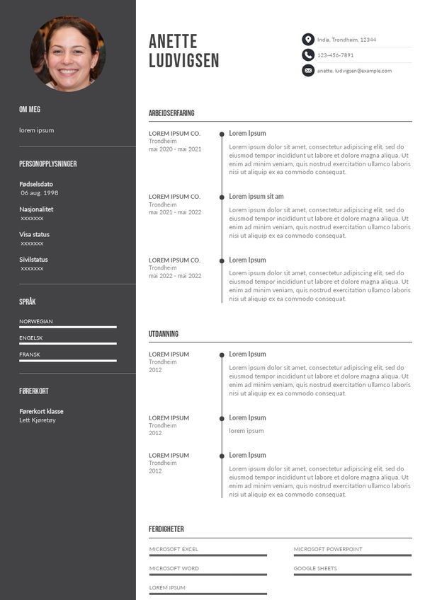 Slik skriver du en effektiv CV for spilldesigner med en god CV-mal