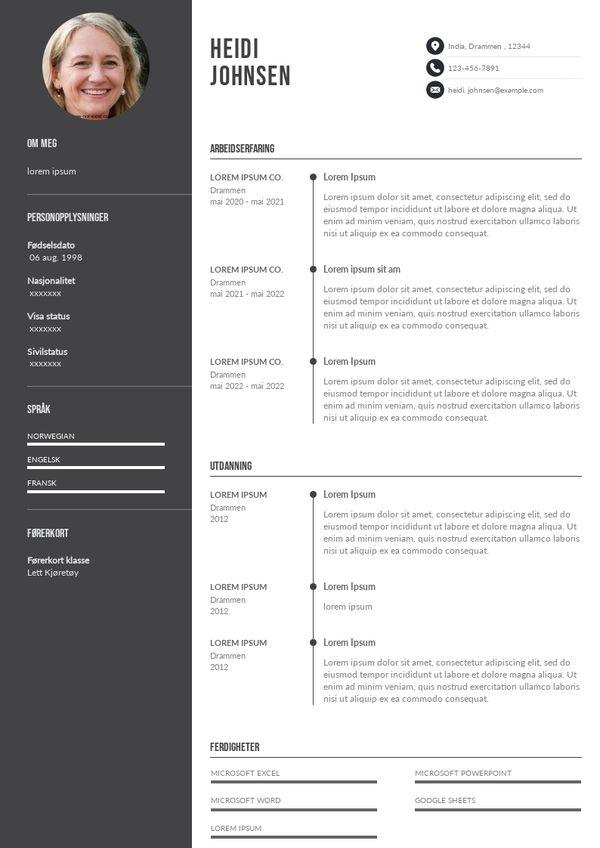 Fortsett med eksempler på hvordan du blir ansatt i 2024 | CV Eksempel