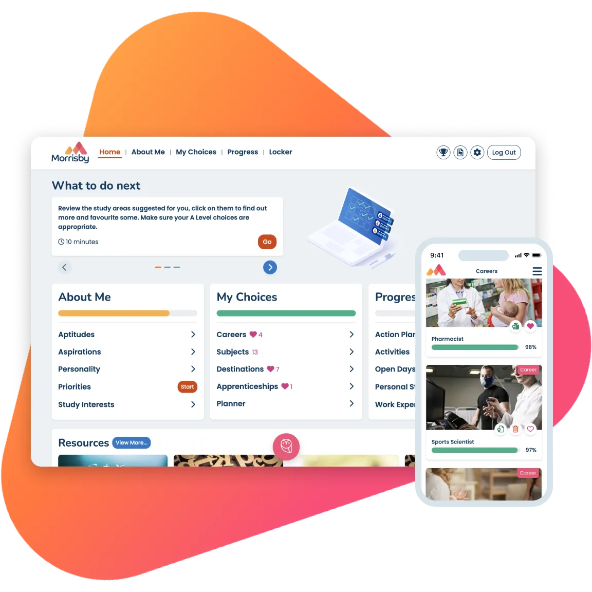 Careers Advice & Guidance Online Platform - Morrisby