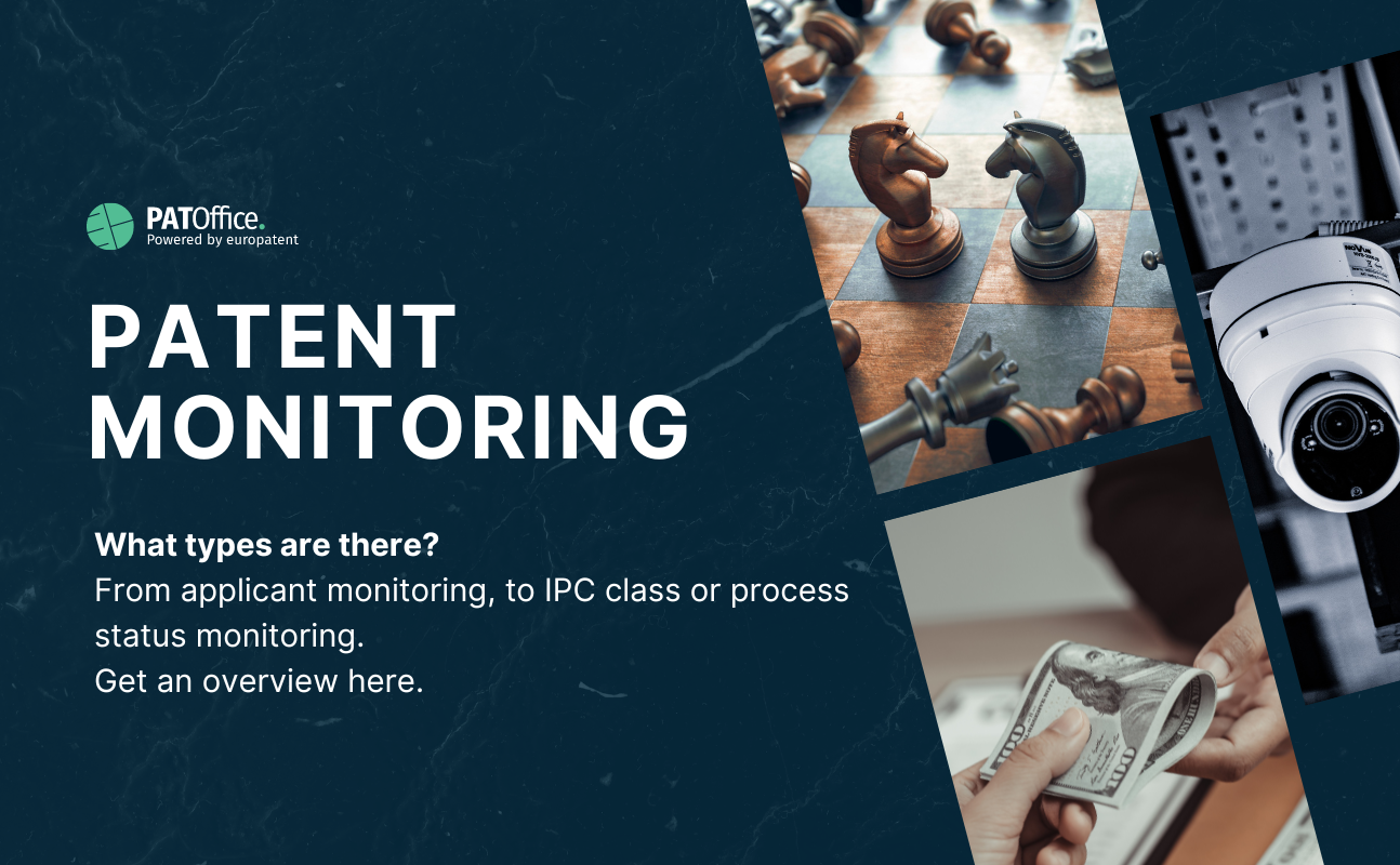 An overview of the different types of patent monitoring - PATOffice