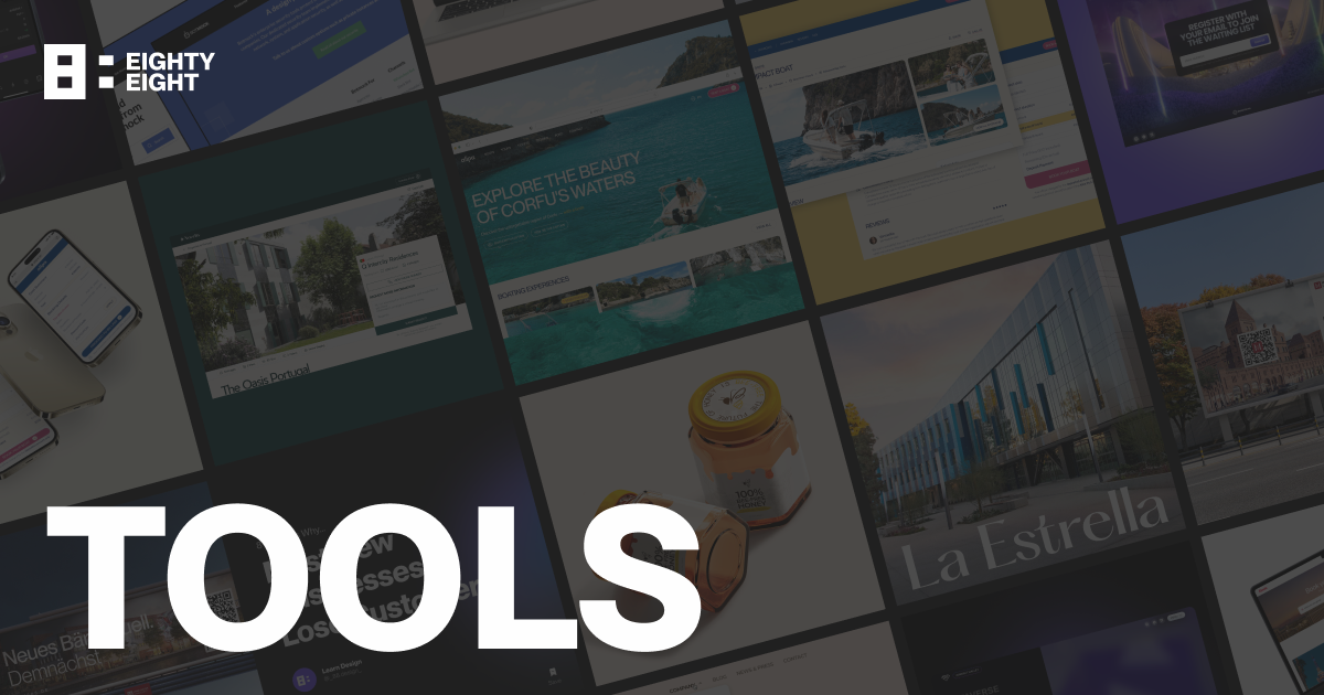 88.design — Tools directory: enhance your design business