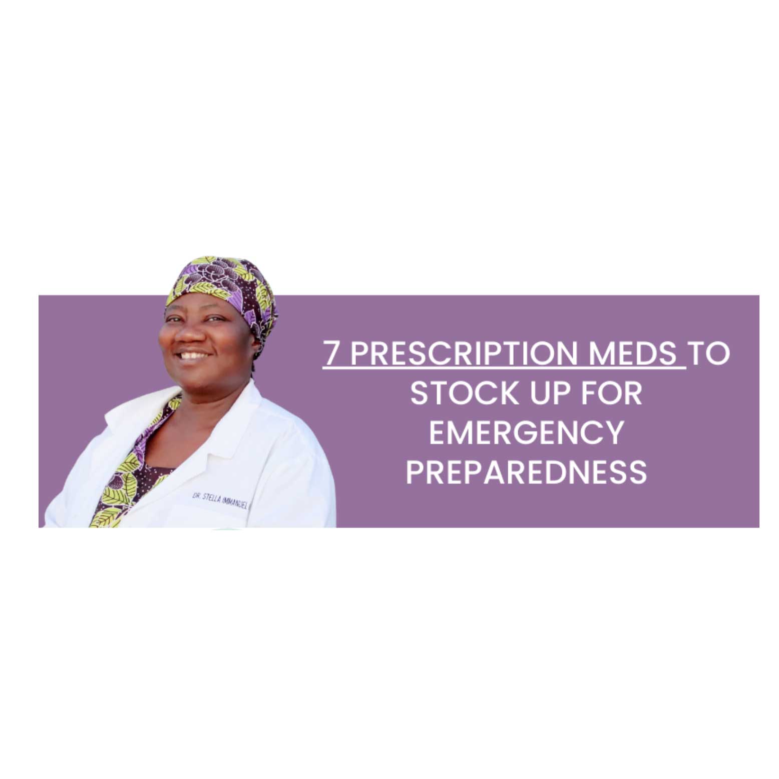 Dr. Stella's Emergency Med Prep Kit - Emergency Medical Kit Reviews