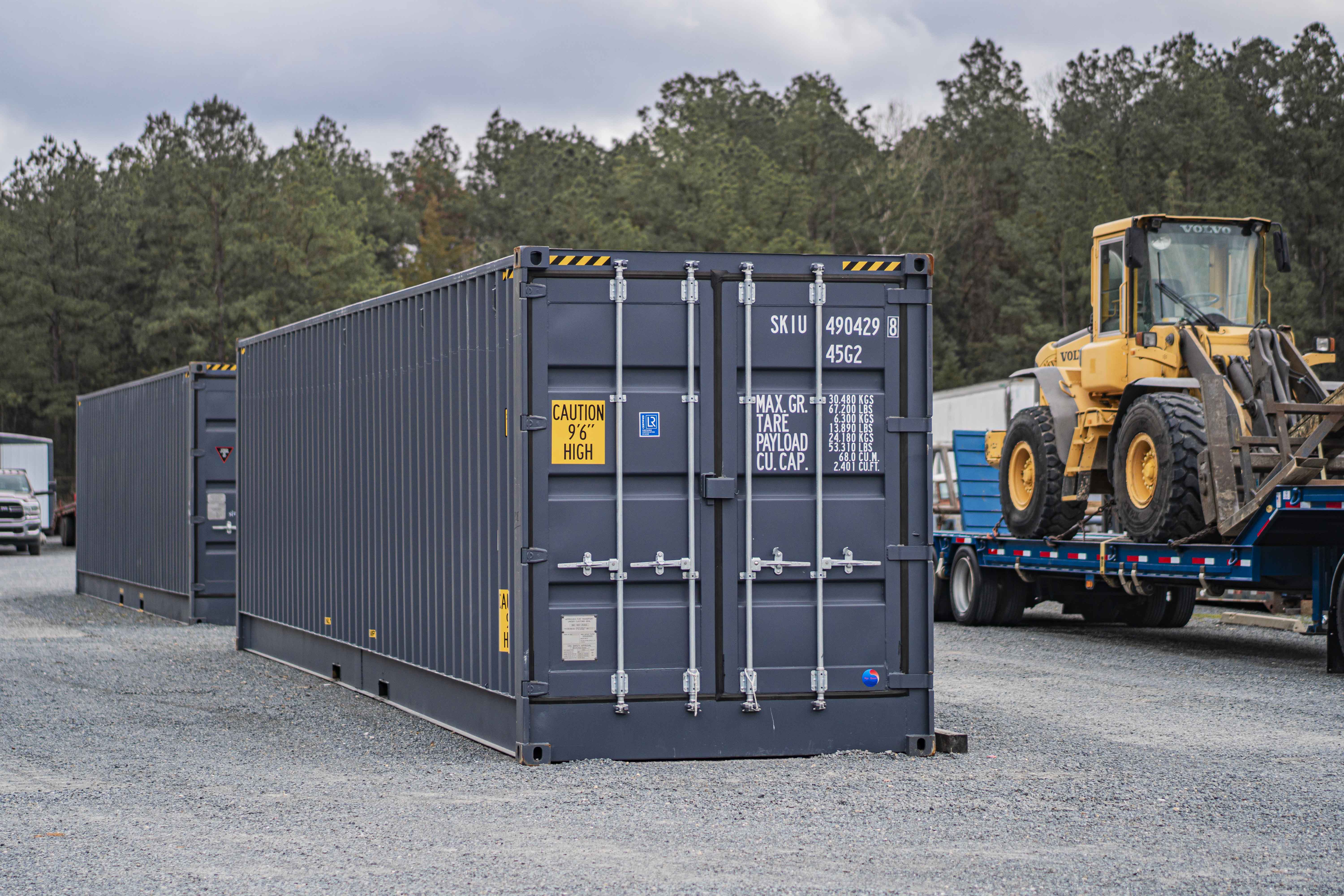 40 FT High Cube 4-Door Shipping Container