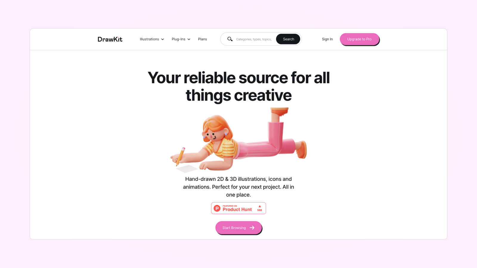 88 Design | Illustrations - DrawKit