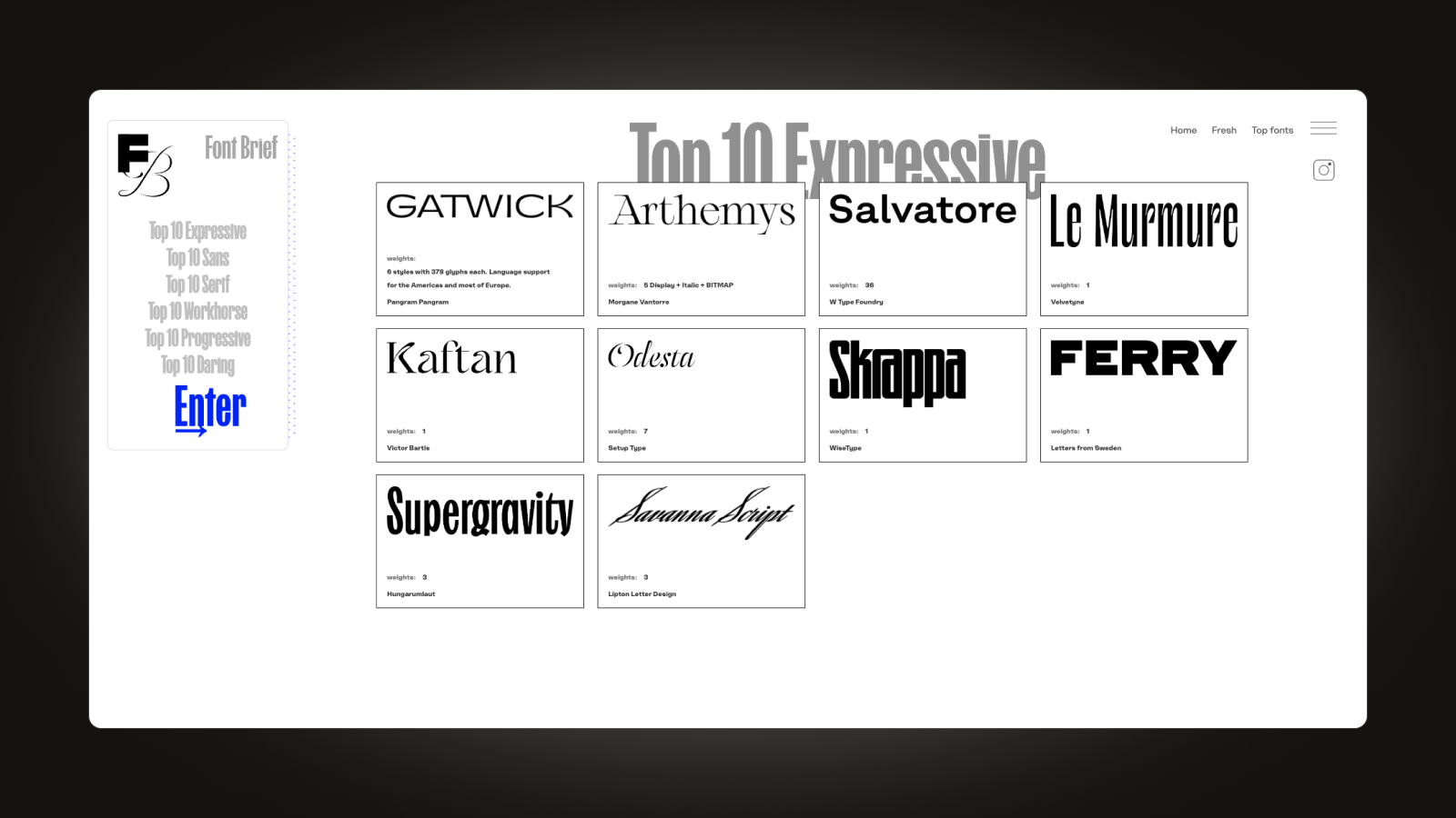 88 Design | Inspiration - FontBrief