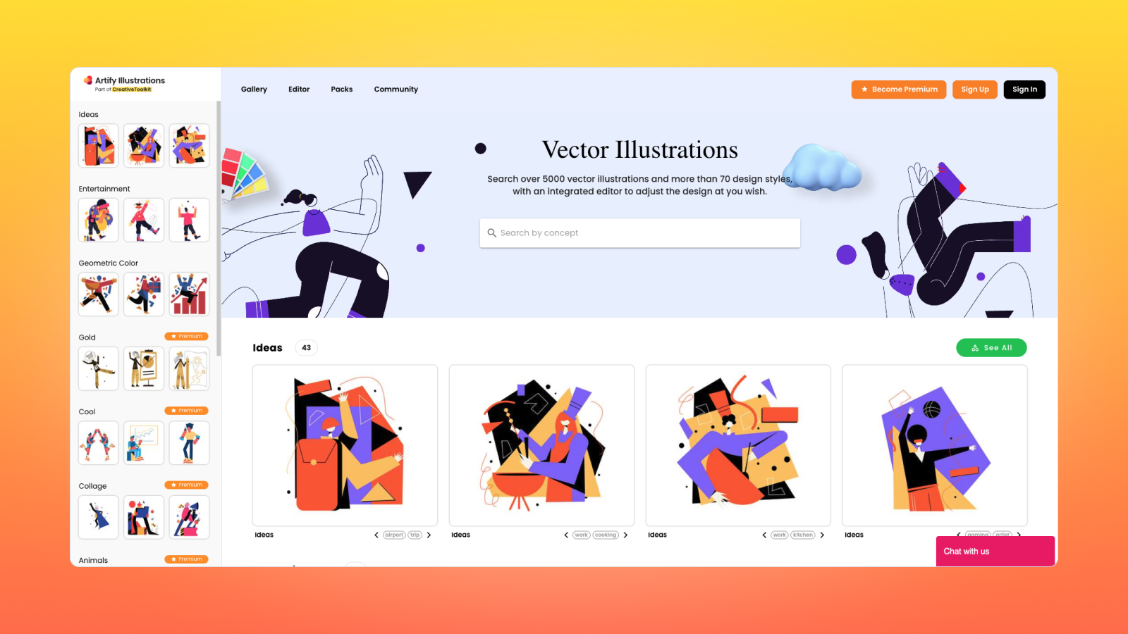 88 Design | Illustrations - unDraw