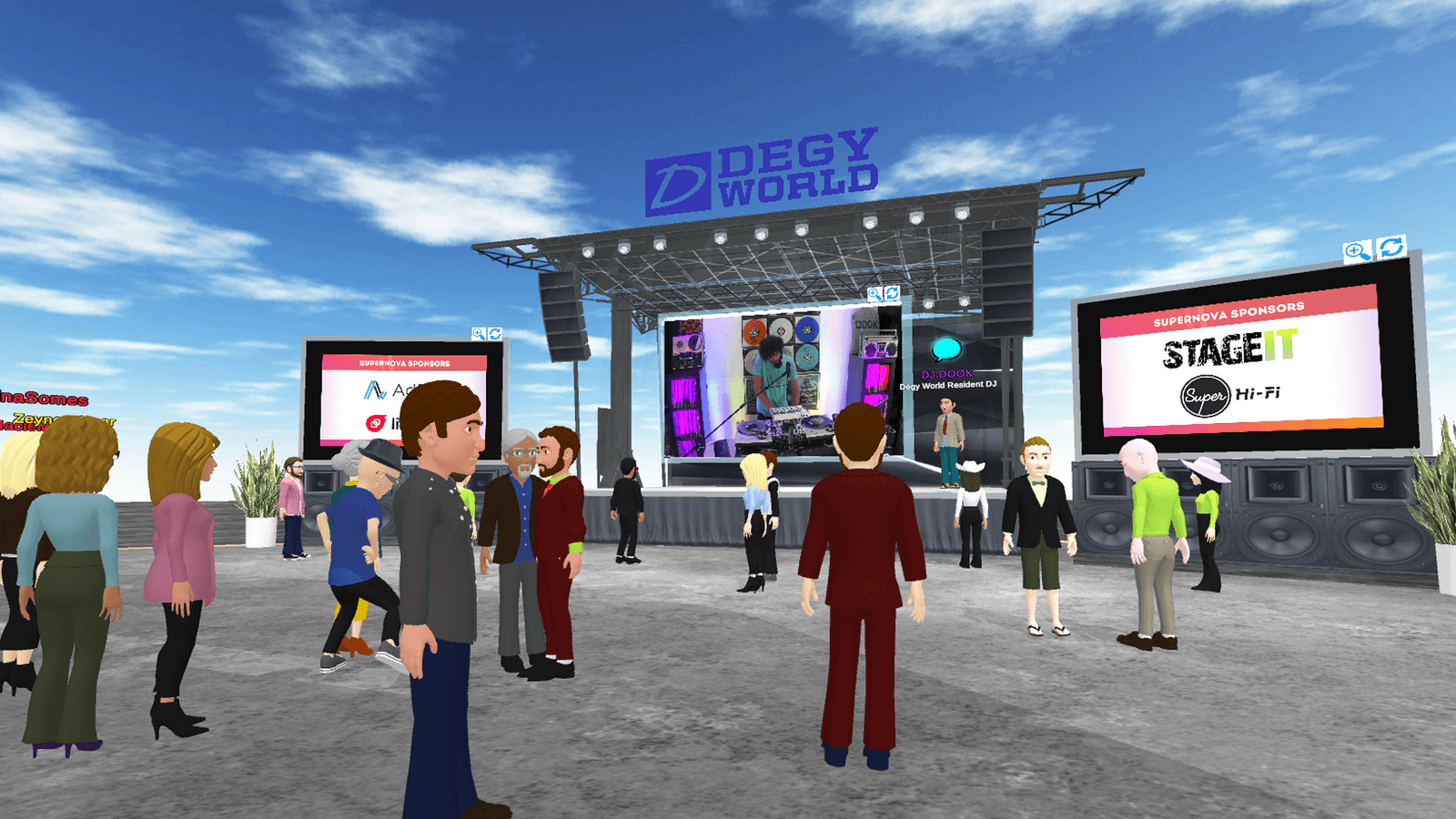 Redefining virtual events with immersive experiences
