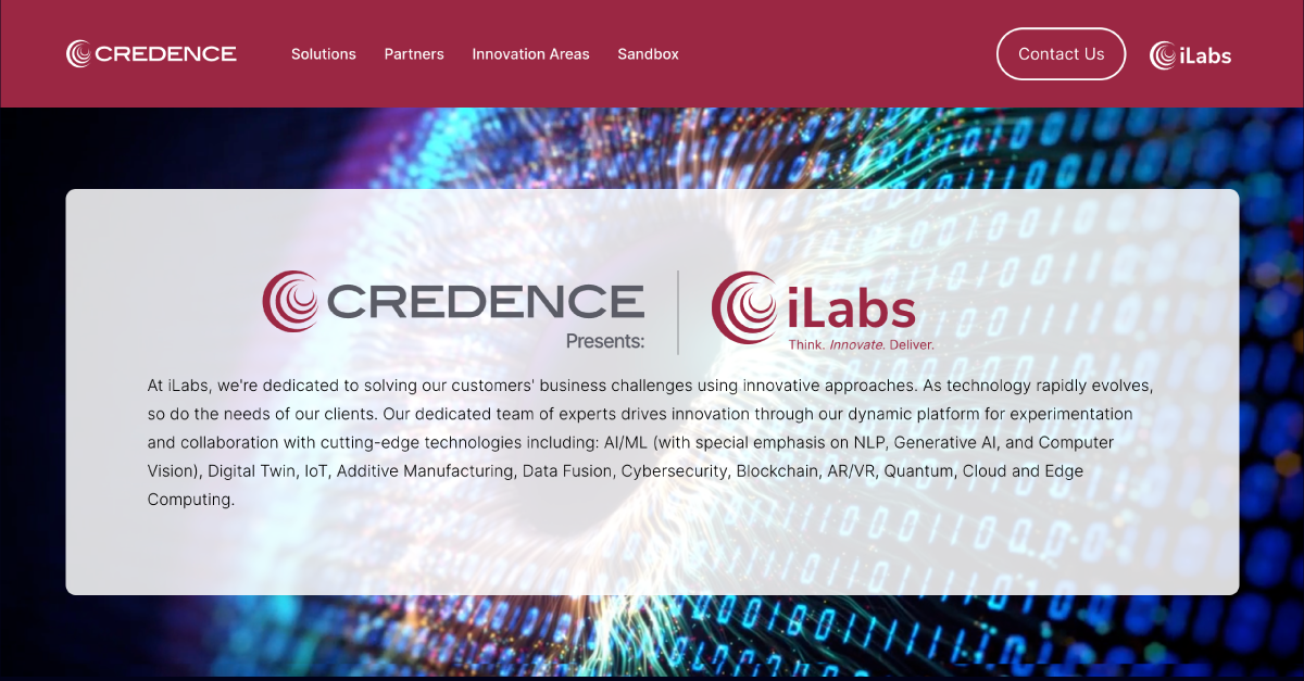 iLabs | Innovation Areas