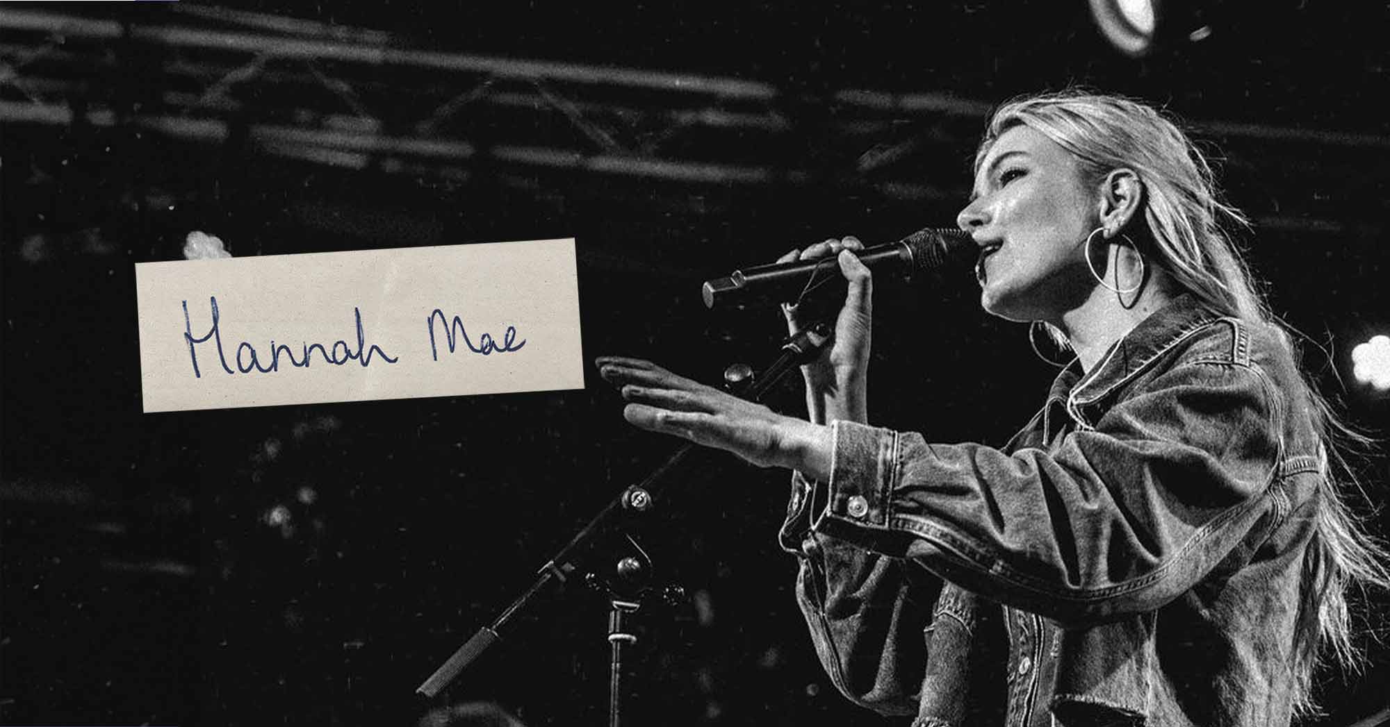 Aankomende Shows - Hannah Mae