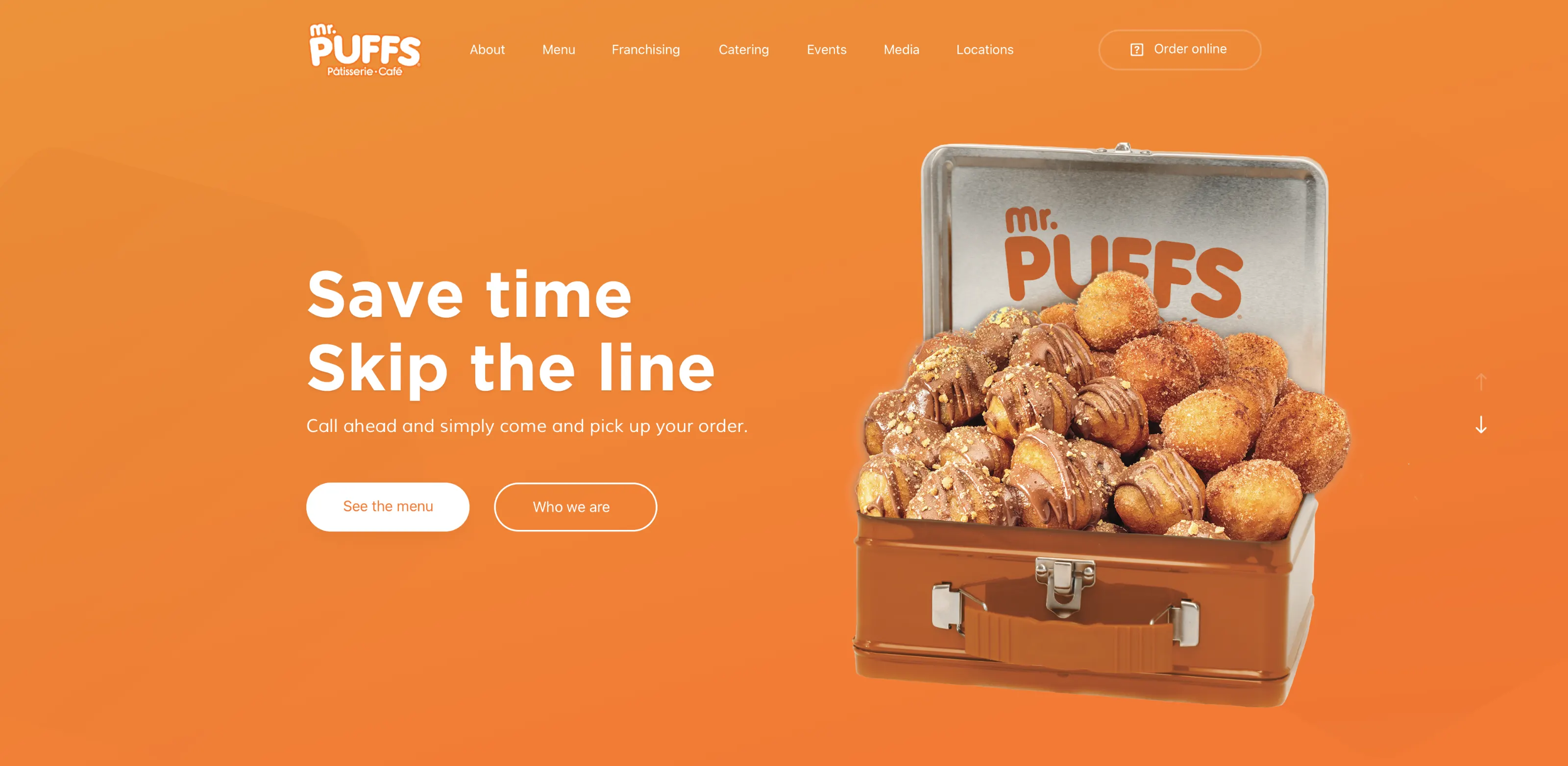 Mr. Puffs - Web Design Portfolio - Netfolie Canada