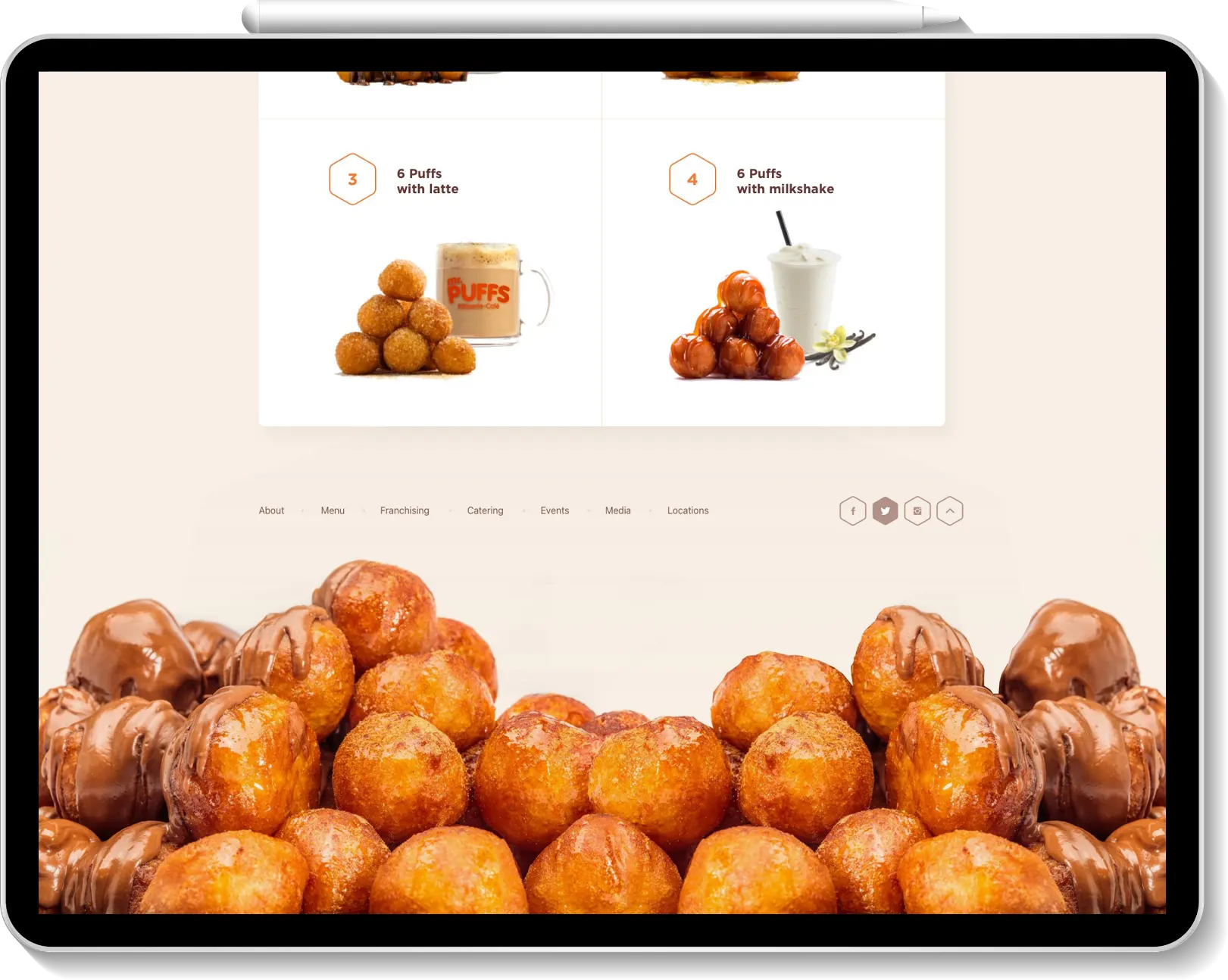 Mr. Puffs - Web Design Portfolio - Netfolie Canada