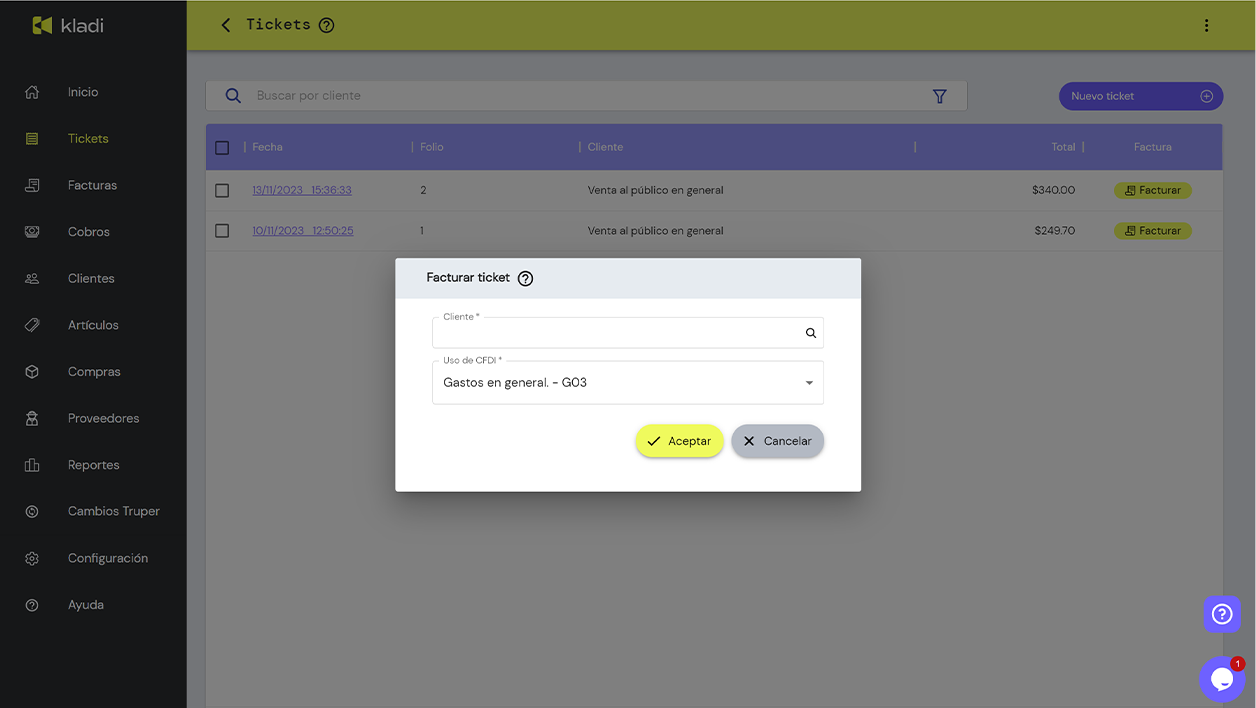 Kladi - Sistema Punto de Venta para Ferreterías