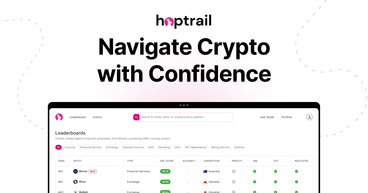 Hoptrail - Navigate Crypto with Confidence