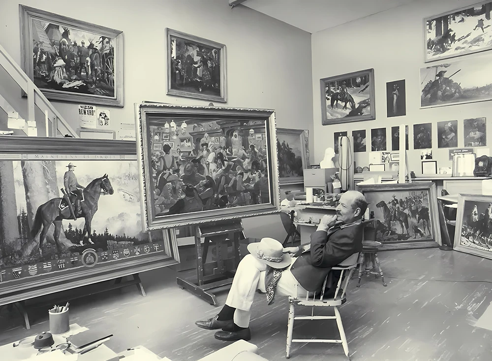 About Arnold Friberg - First Freedom Art Company