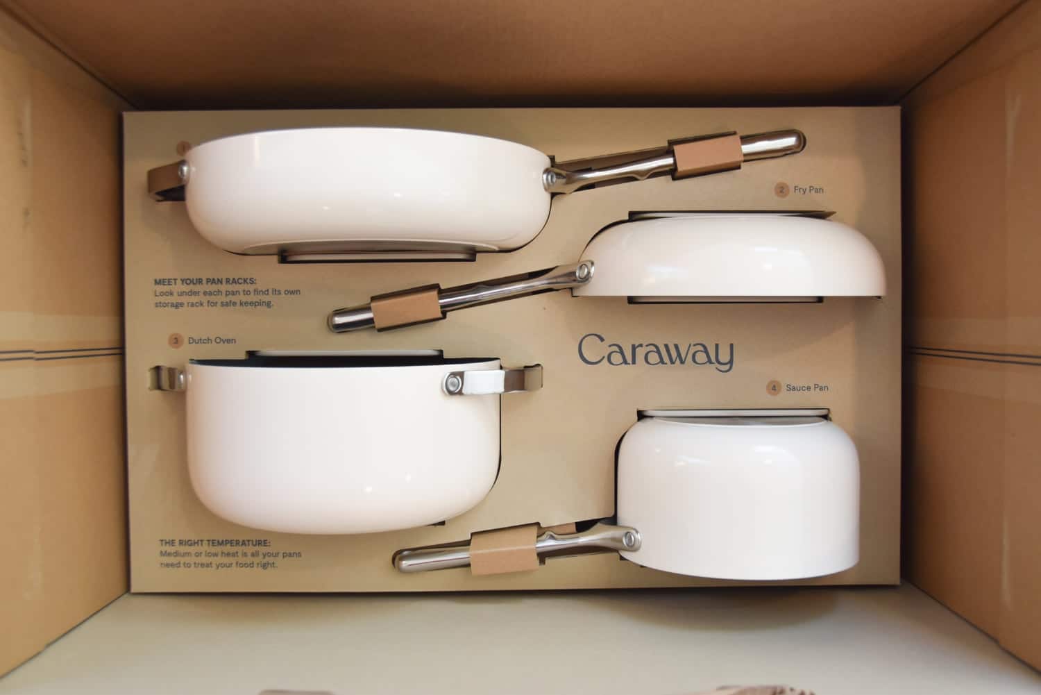 Caraway Cookware Packaging