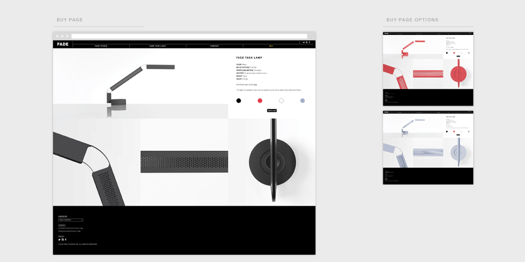 Fade Task Light Task Light – Box Clever