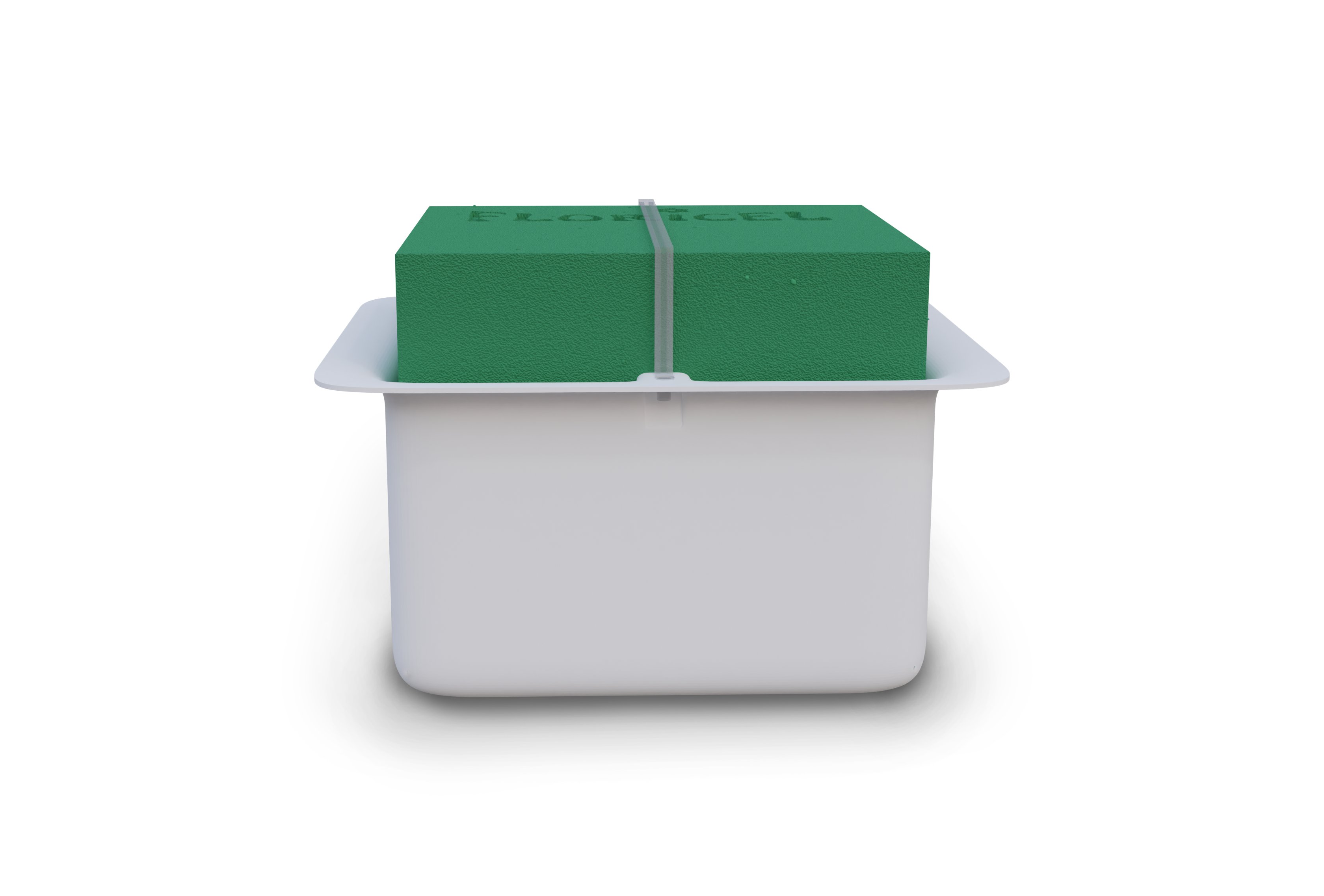 Base Maceta + Espuma Floricel 24 piezas - Floricel