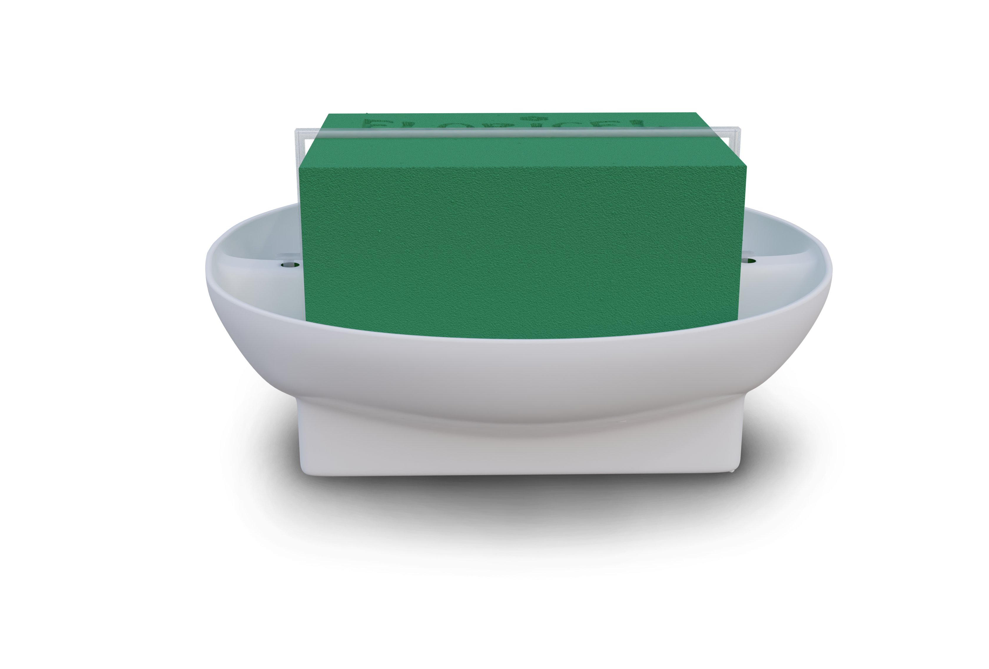 Base Salsera + Espuma Floricel 36 Piezas - Floricel