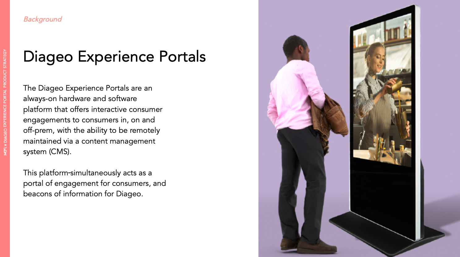 Diageo Experience Portals - Pixelpro Design