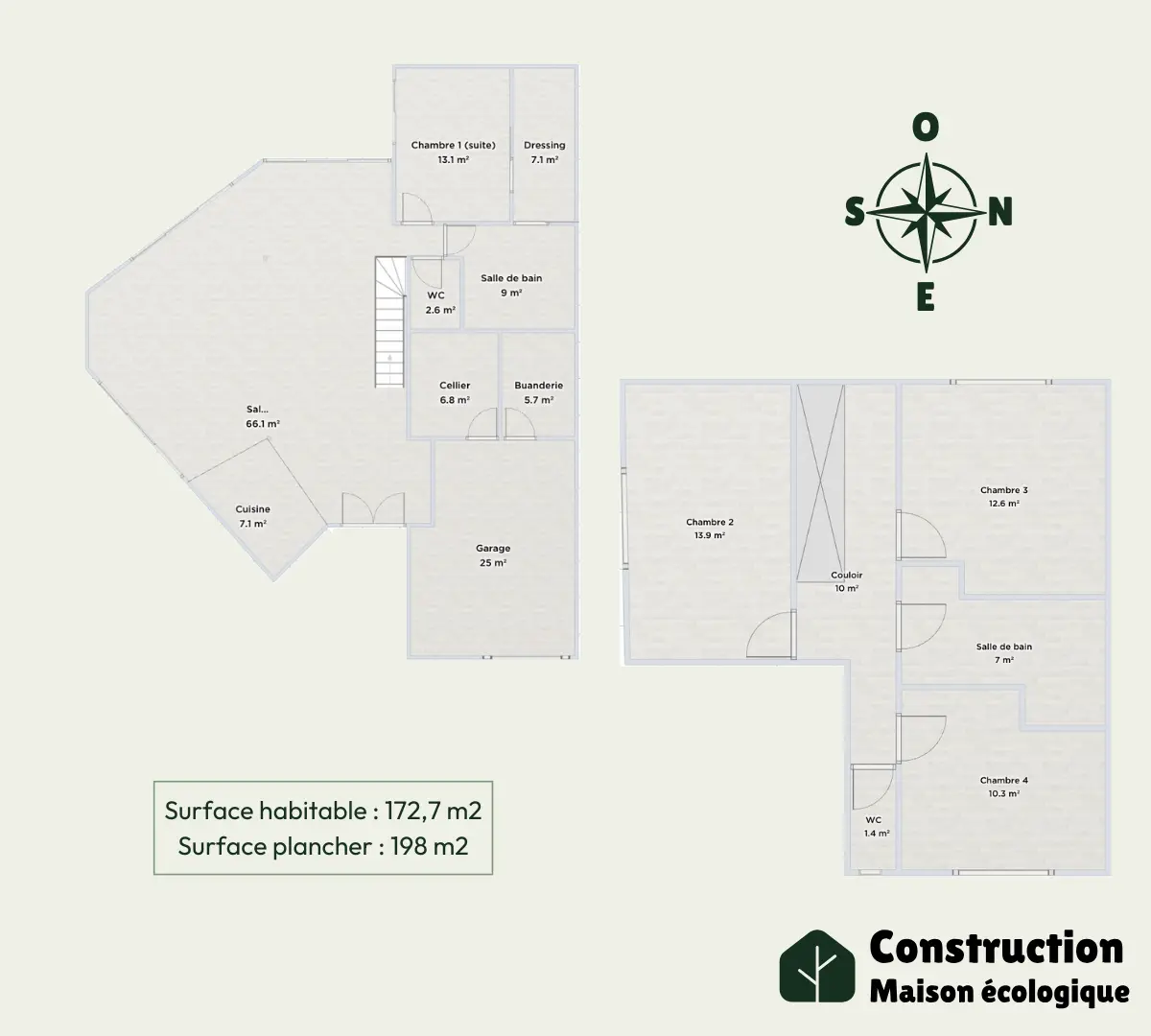 Plan de maison de 150m2 - plans détaillés et inspirations