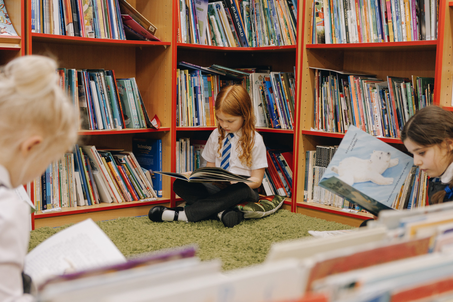 Reading at Eggbuckland Vale Primary School