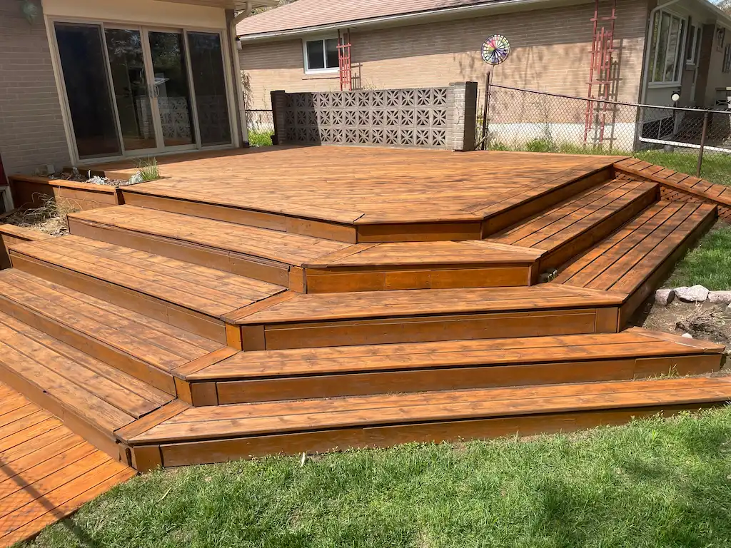 Deck Repair and Stain Brilliance | Absolute Deck and Fence Services