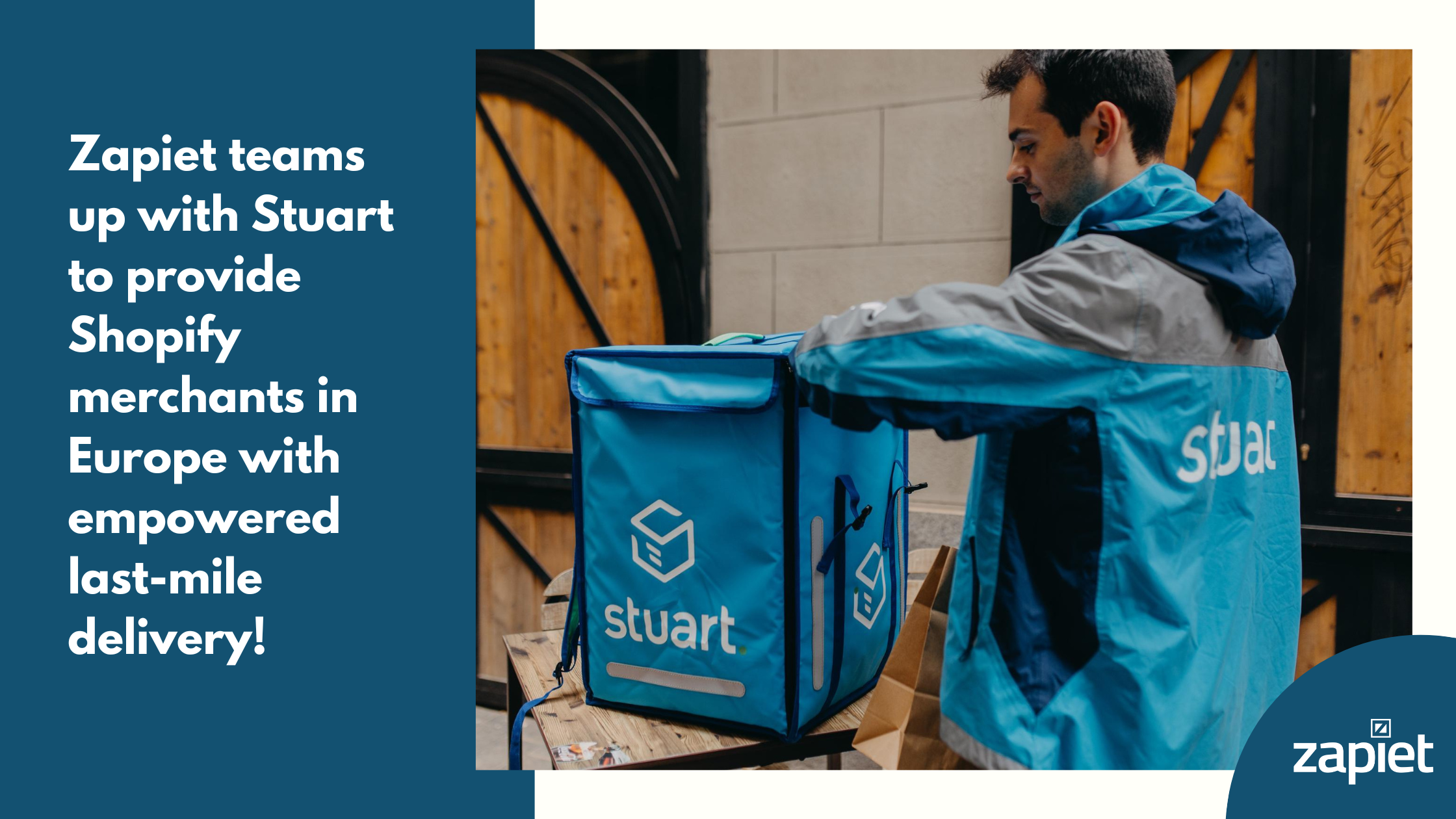 Zapiet teams up with Stuart to provide Shopify merchants in Europe with ...