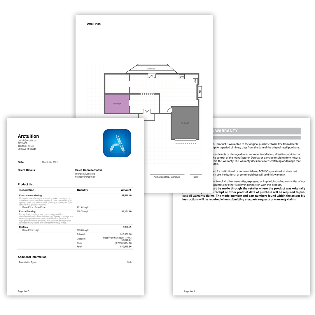 ArcSite for Mac | M1 MacBook CAD App