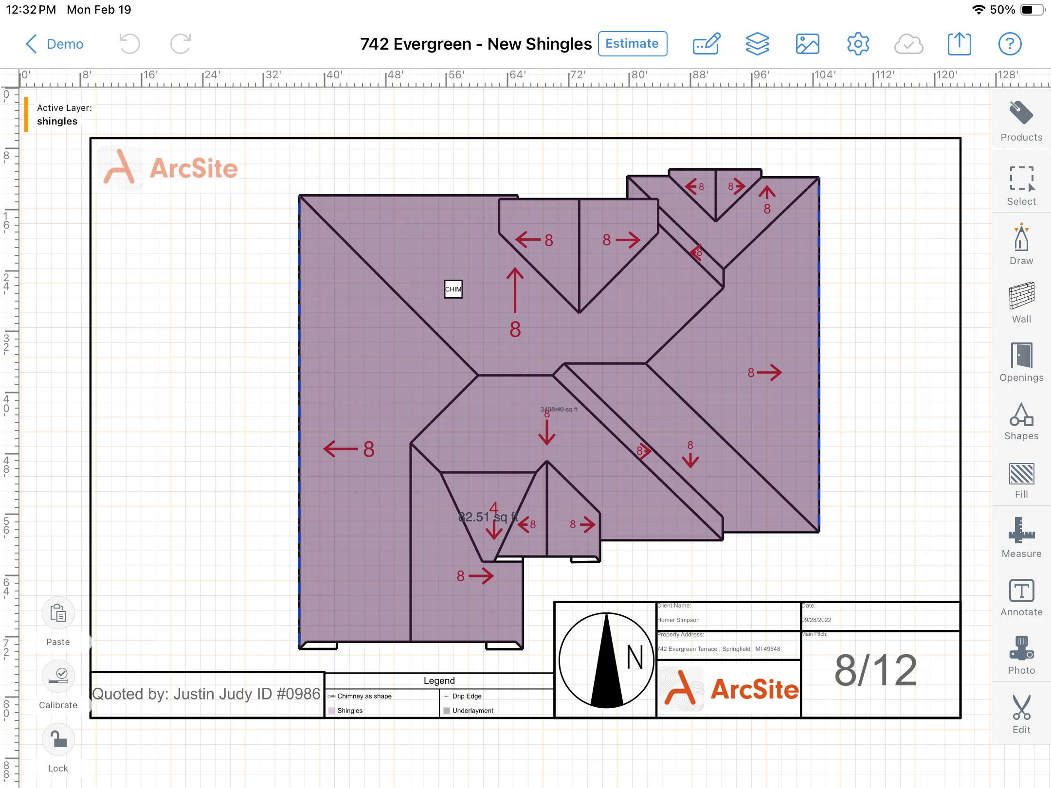 Roofing Design & Estimation Made Easy with ArcSite