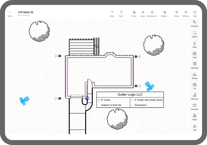 Gutter Design Simplified: Precision with ArcSite