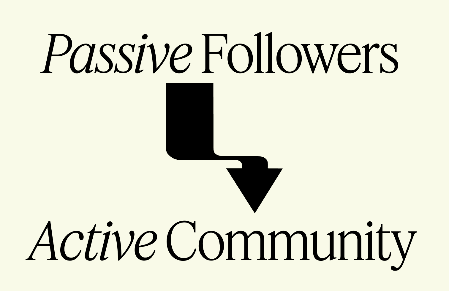 How to Convert Passive Followers Into Active Community Members